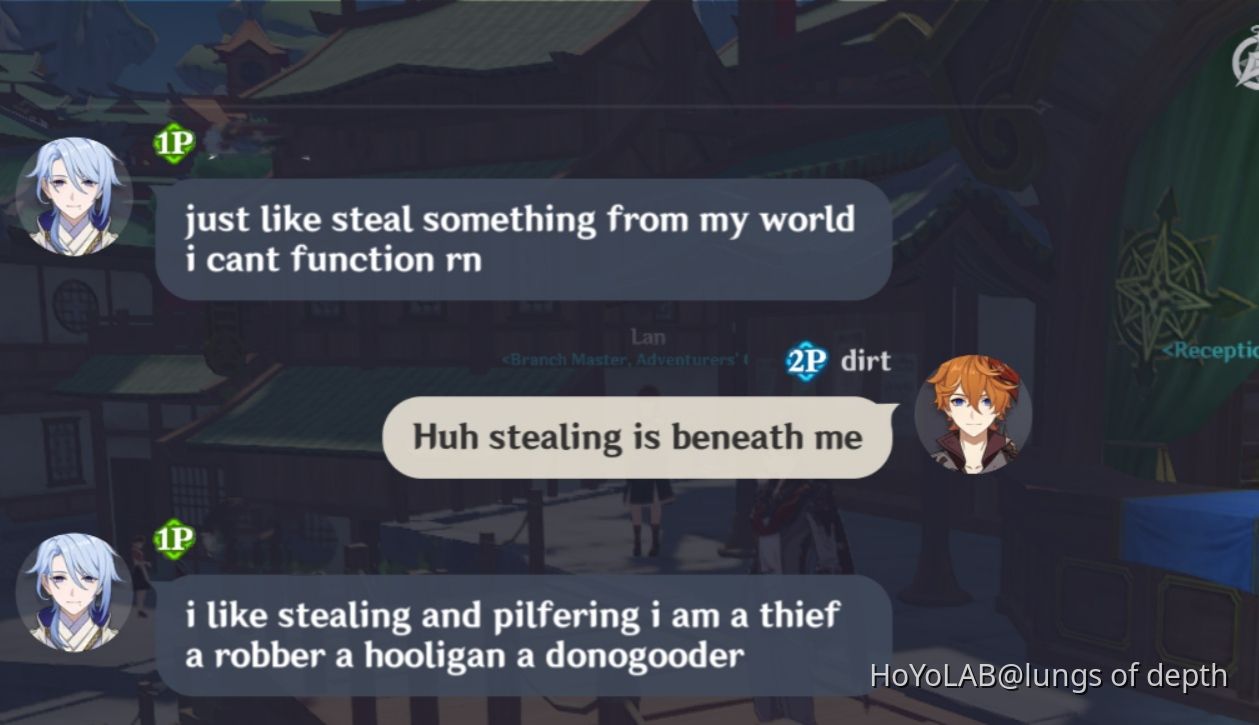 how dare you have more rizz than me, a childe main Genshin Impact | HoYoLAB