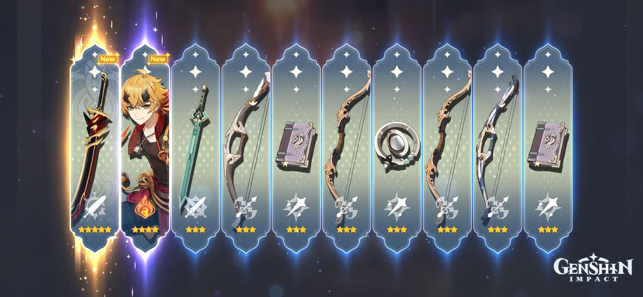 Got Itto and his weapon in first 10 pull for character and weapons ...