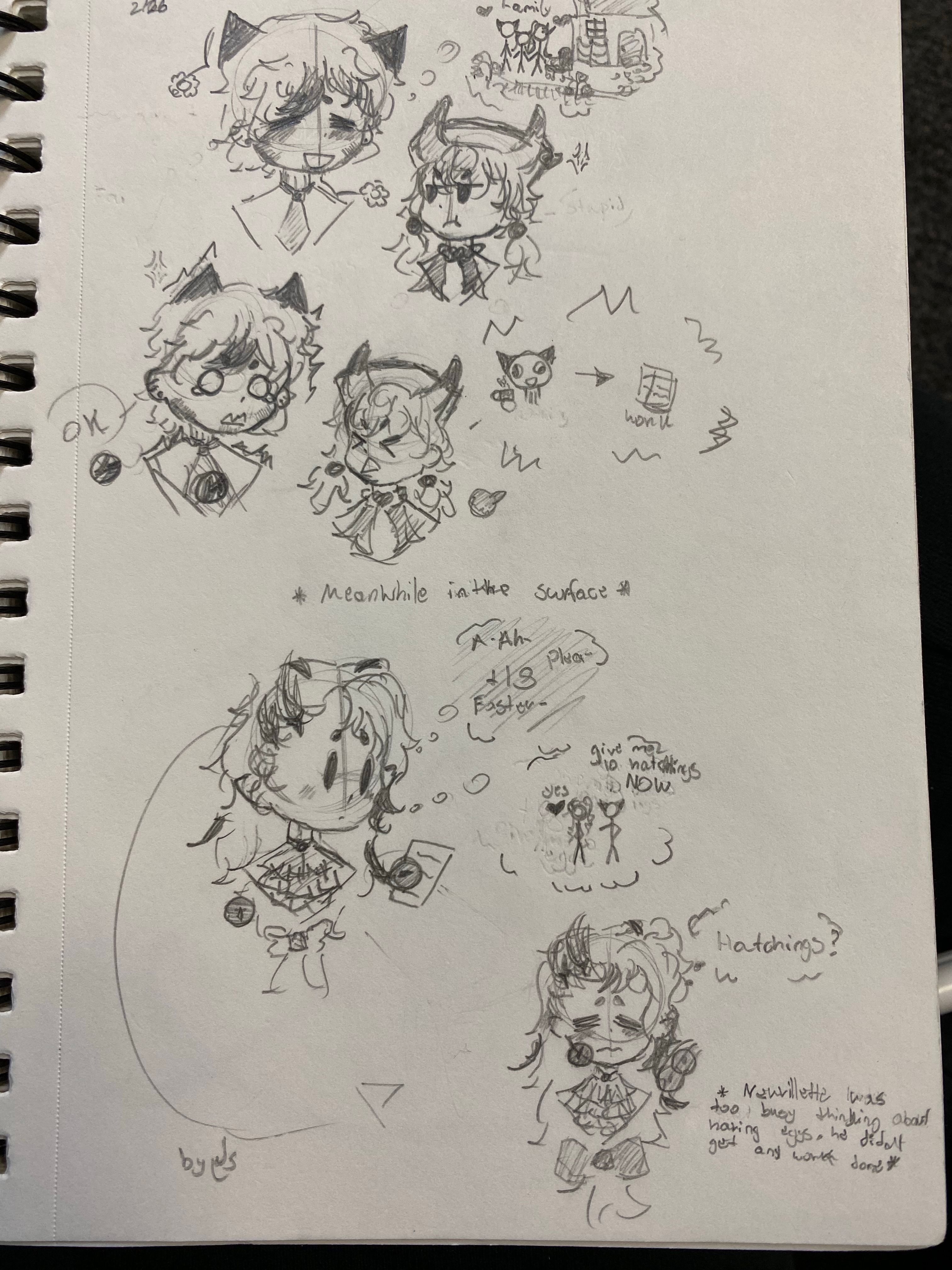 Wriolette drawing!!! Genshin Impact | HoYoLAB