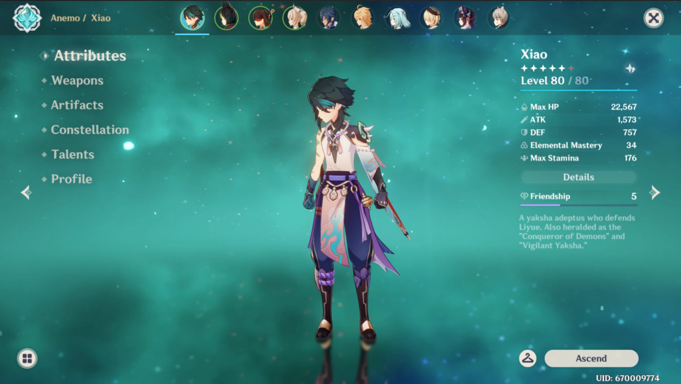 F2p Xiao Build so Far! Genshin Impact | HoYoLAB