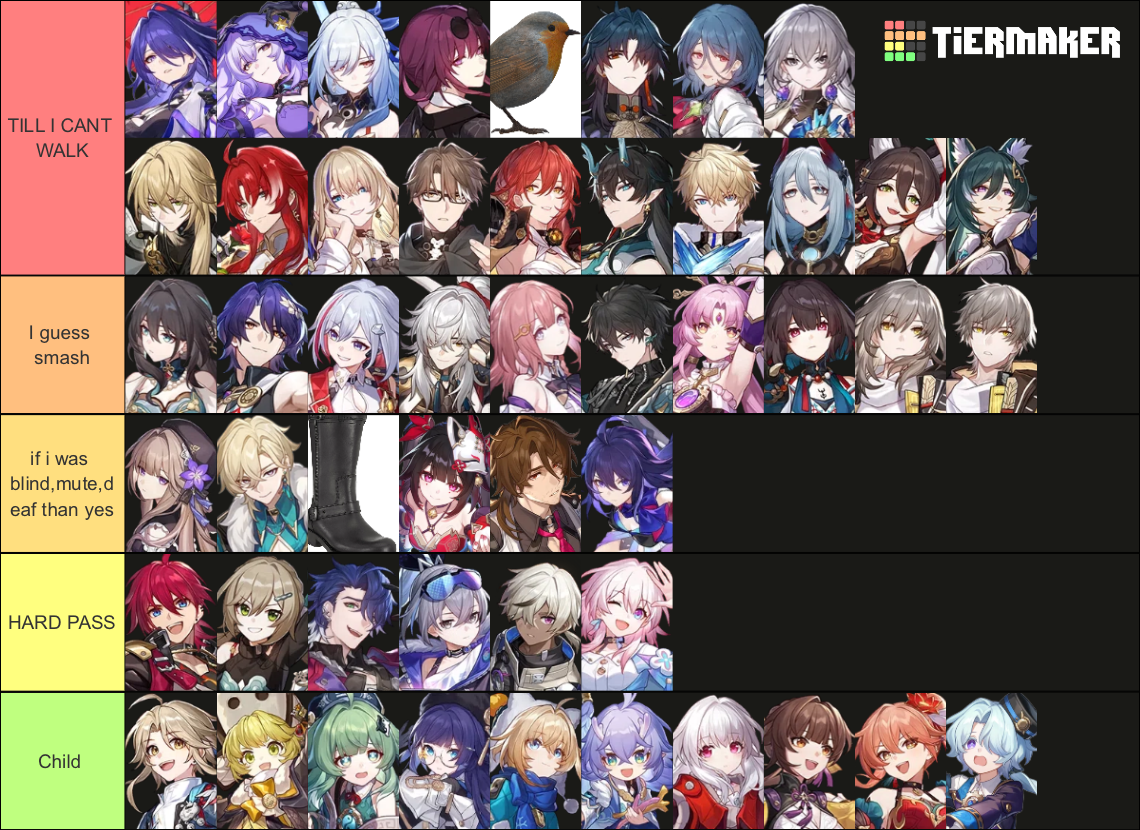 Smash or Pass HSR Characters Honkai: Star Rail | HoYoLAB