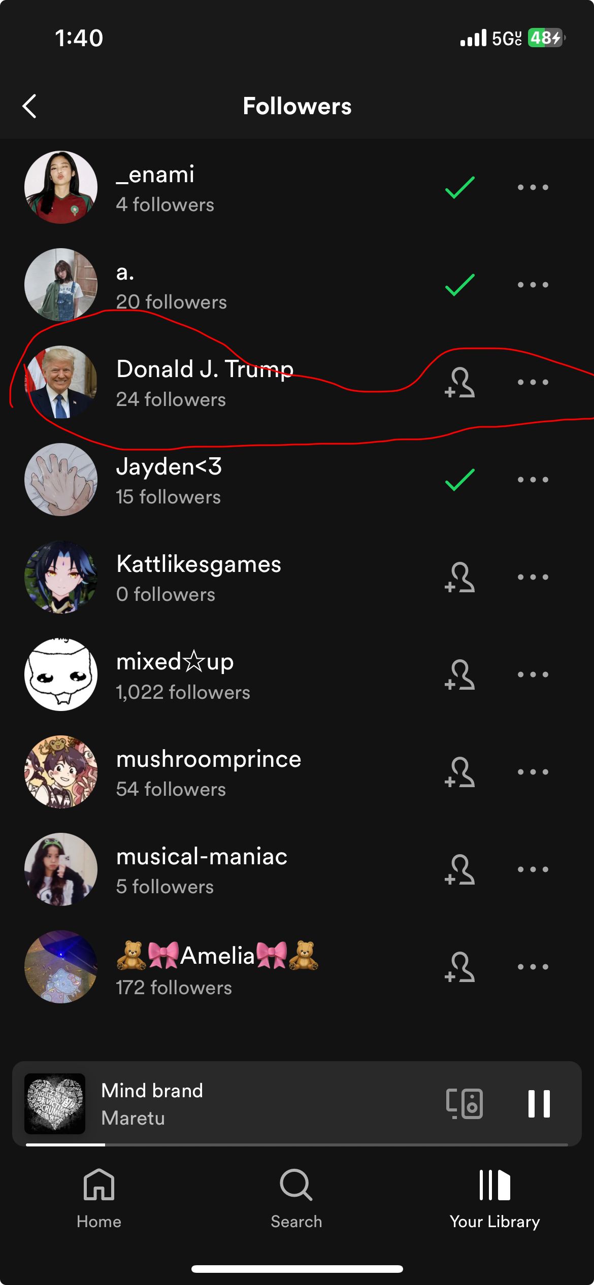 WHY IS DONALD TRUMP FOLLOWING ME ON SPOTIFY 😭😭🙏🙏 Genshin Impact | HoYoLAB