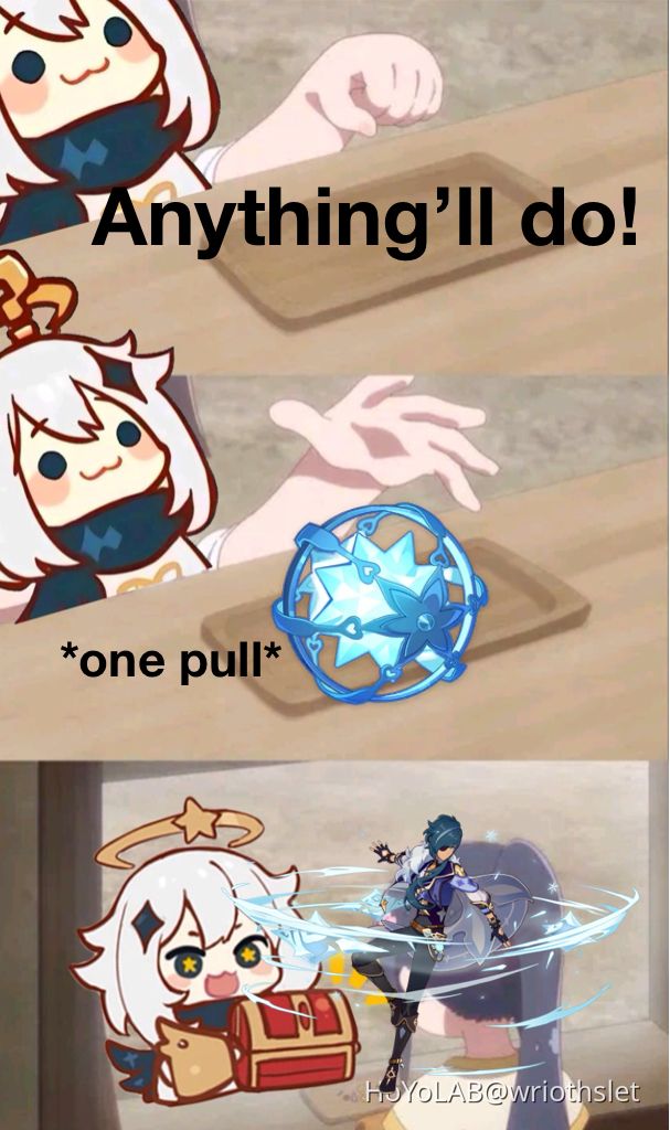 How my single pull went Genshin Impact | HoYoLAB