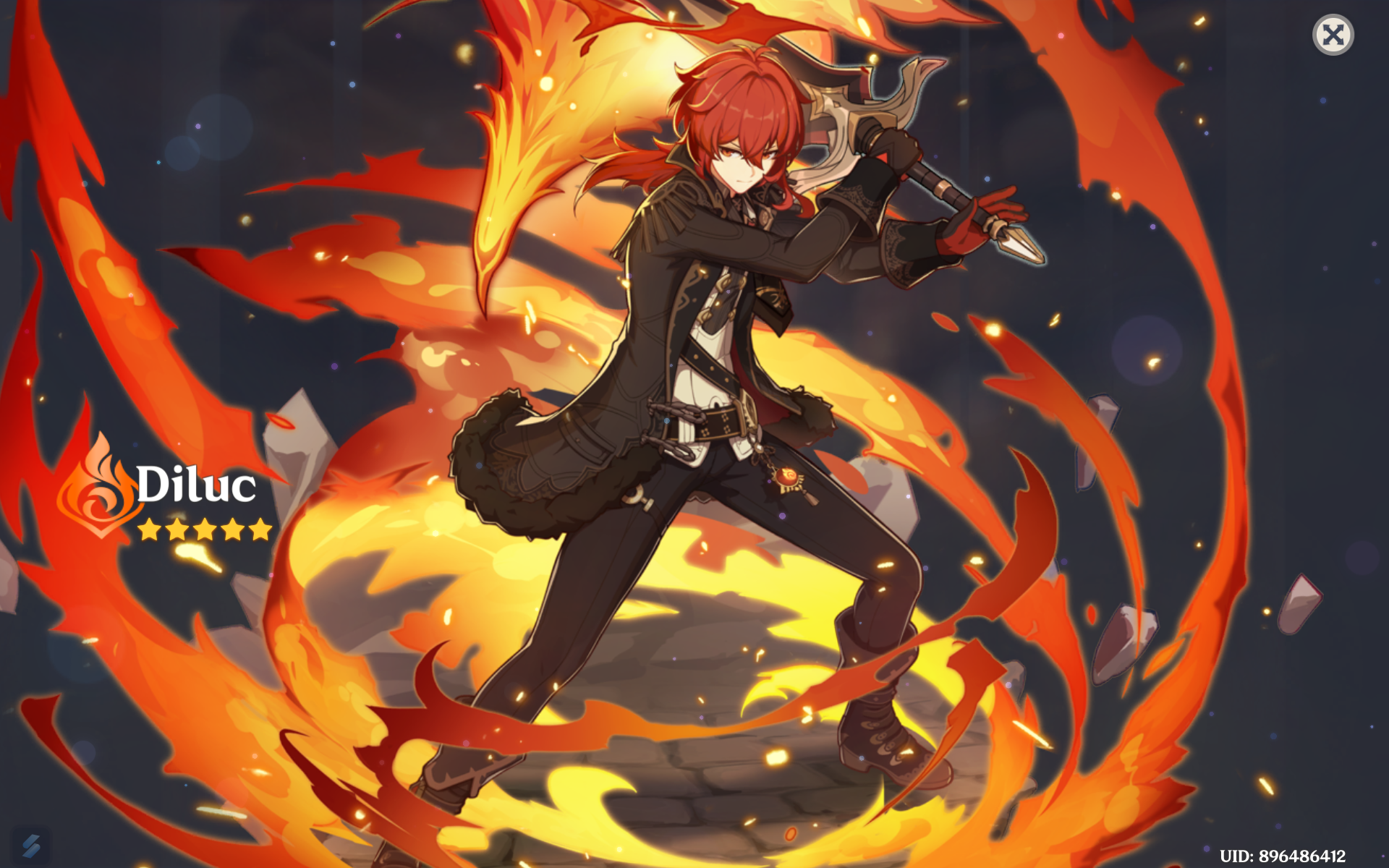 Master Diluc 🔥 and Wolf’s Gravestone 🗡️ Genshin Impact | HoYoLAB