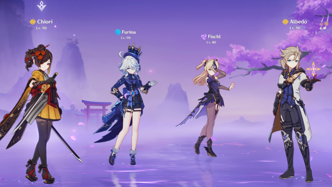 Chiori Team Genshin Impact | HoYoLAB