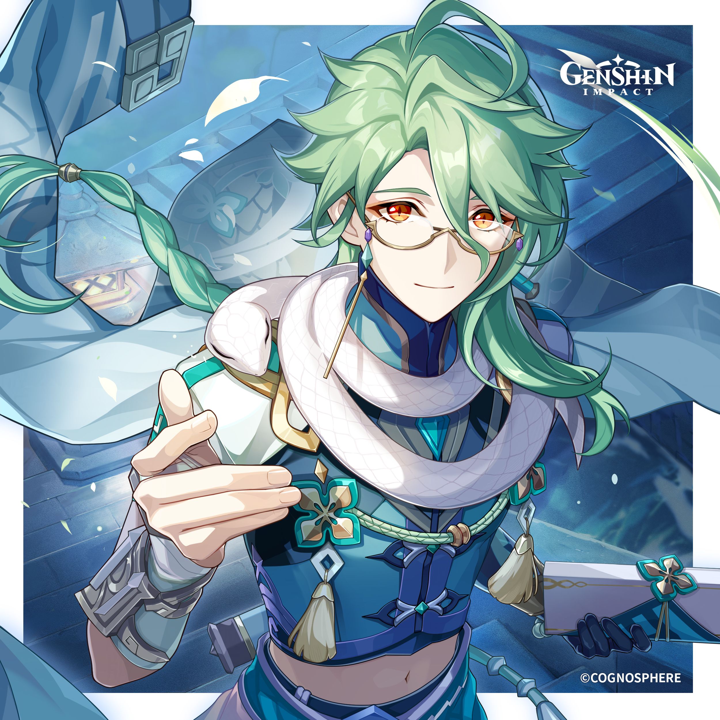 Baizhu - Character Illustration Genshin Impact | HoYoLAB