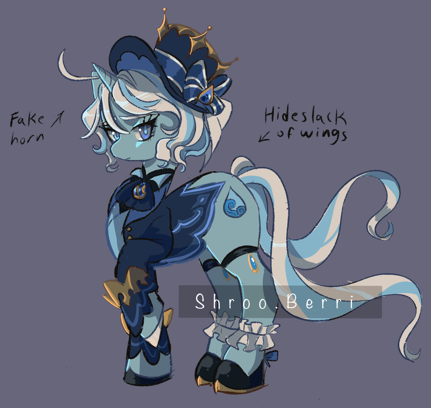 Furina pony! Genshin Impact | HoYoLAB
