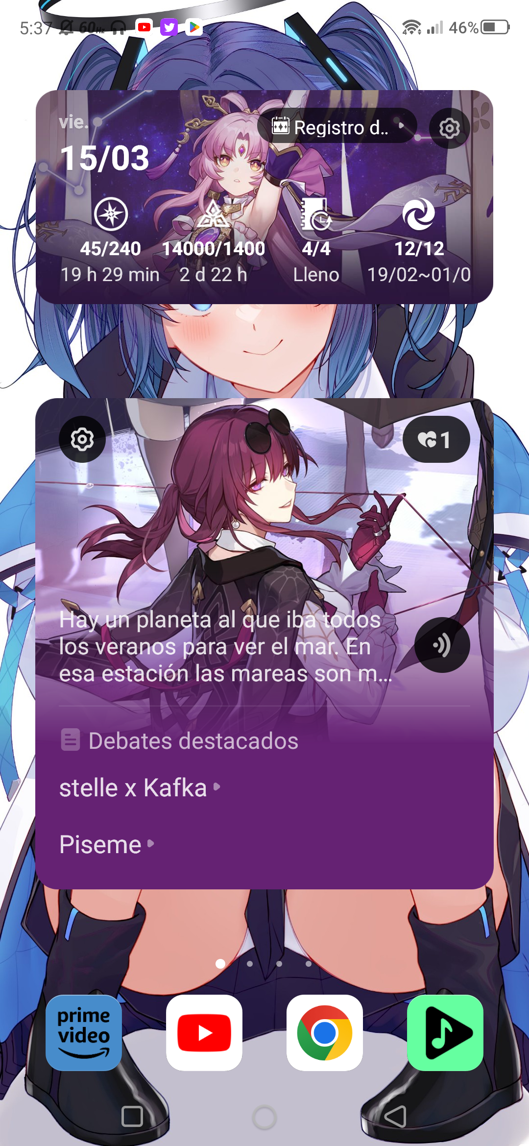 Tenemos nuevo widget~ Honkai: Star Rail | HoYoLAB