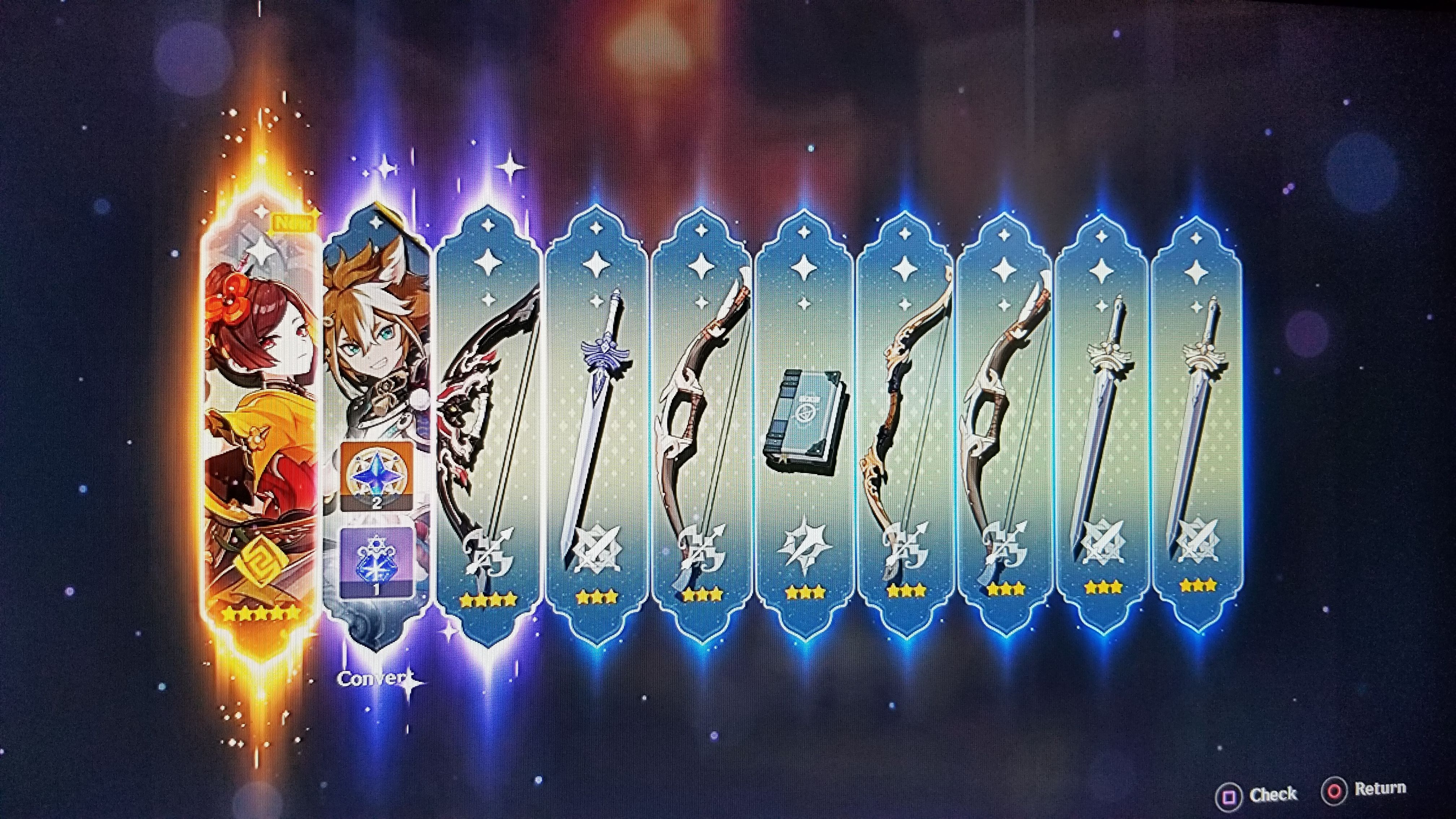 Got my Chiori and a few lucky pulls. Genshin Impact | HoYoLAB