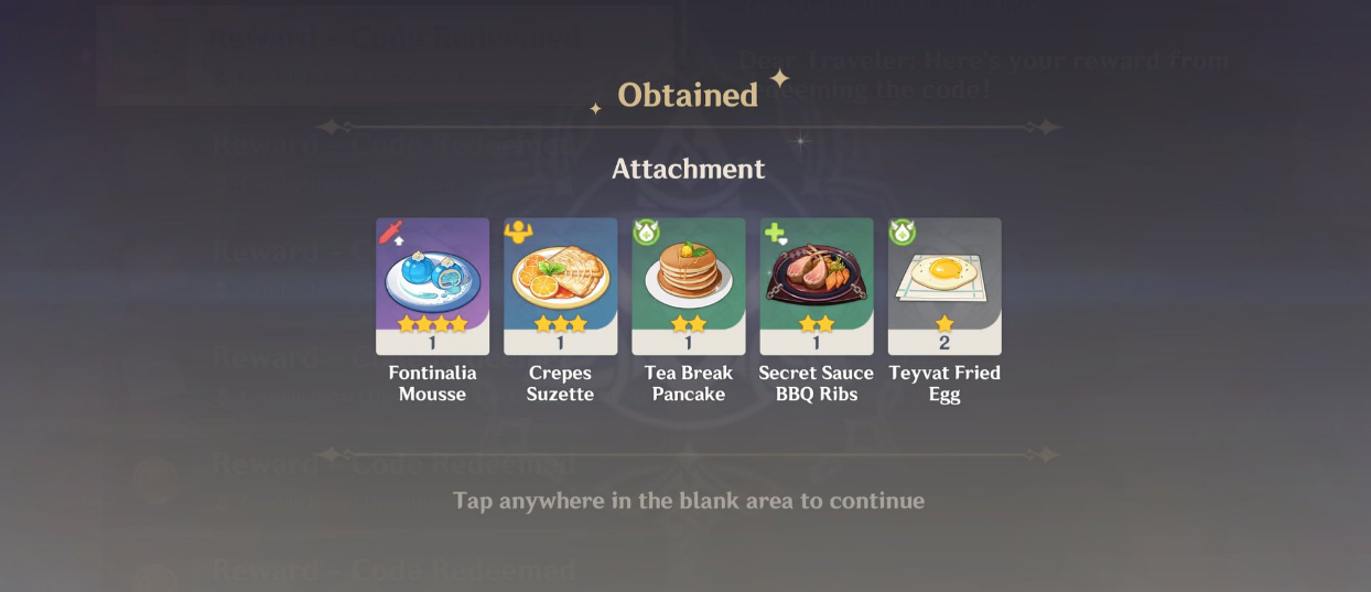 GENSHIN REDEEM CODES Genshin Impact | HoYoLAB