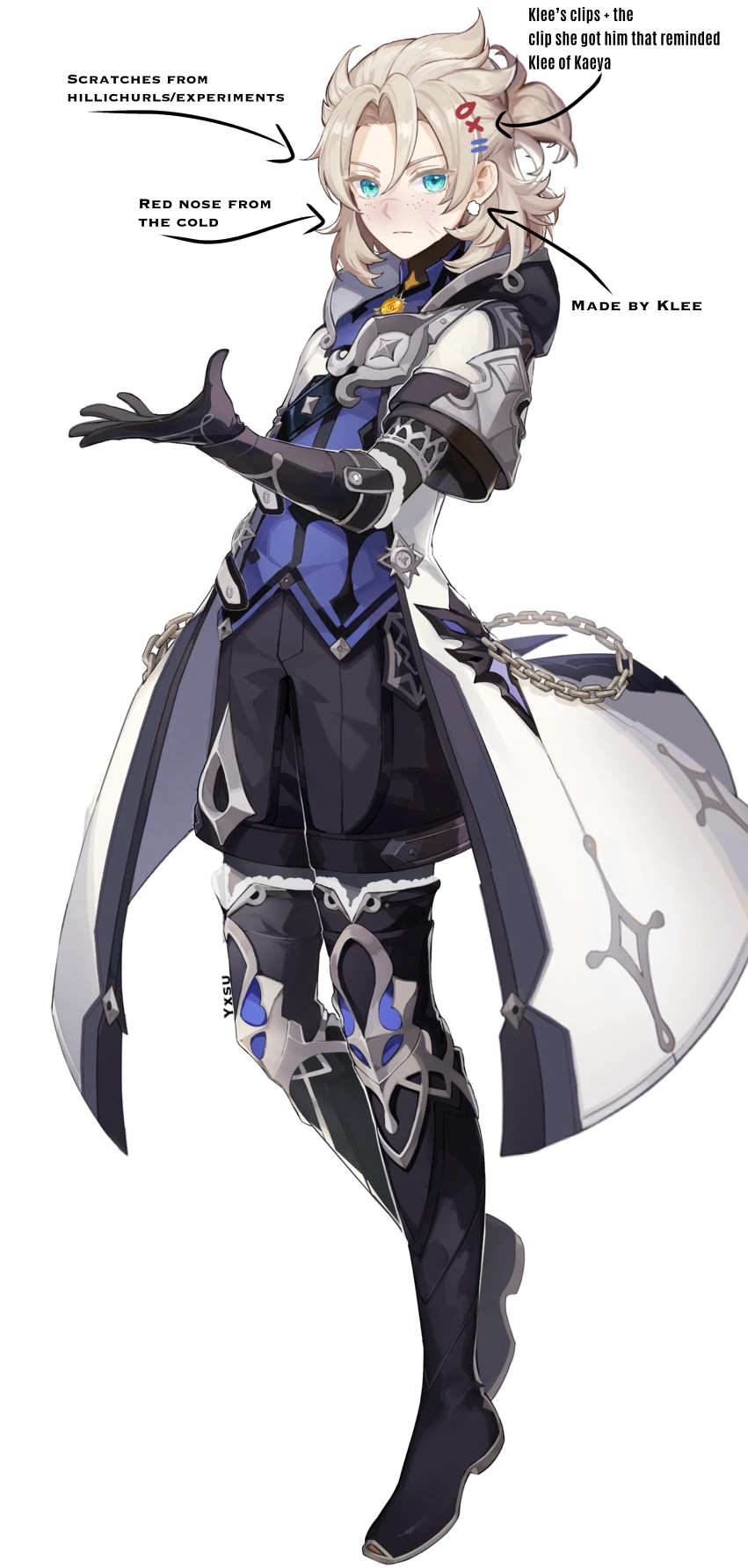 Redesign - 02 Albedo Genshin Impact | HoYoLAB