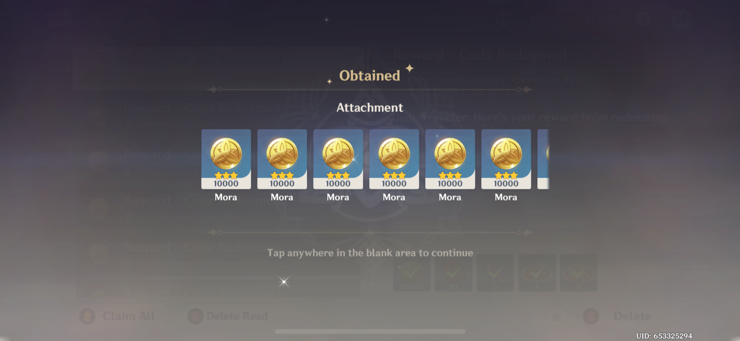 Free promo codes (70k mora) Genshin Impact | HoYoLAB