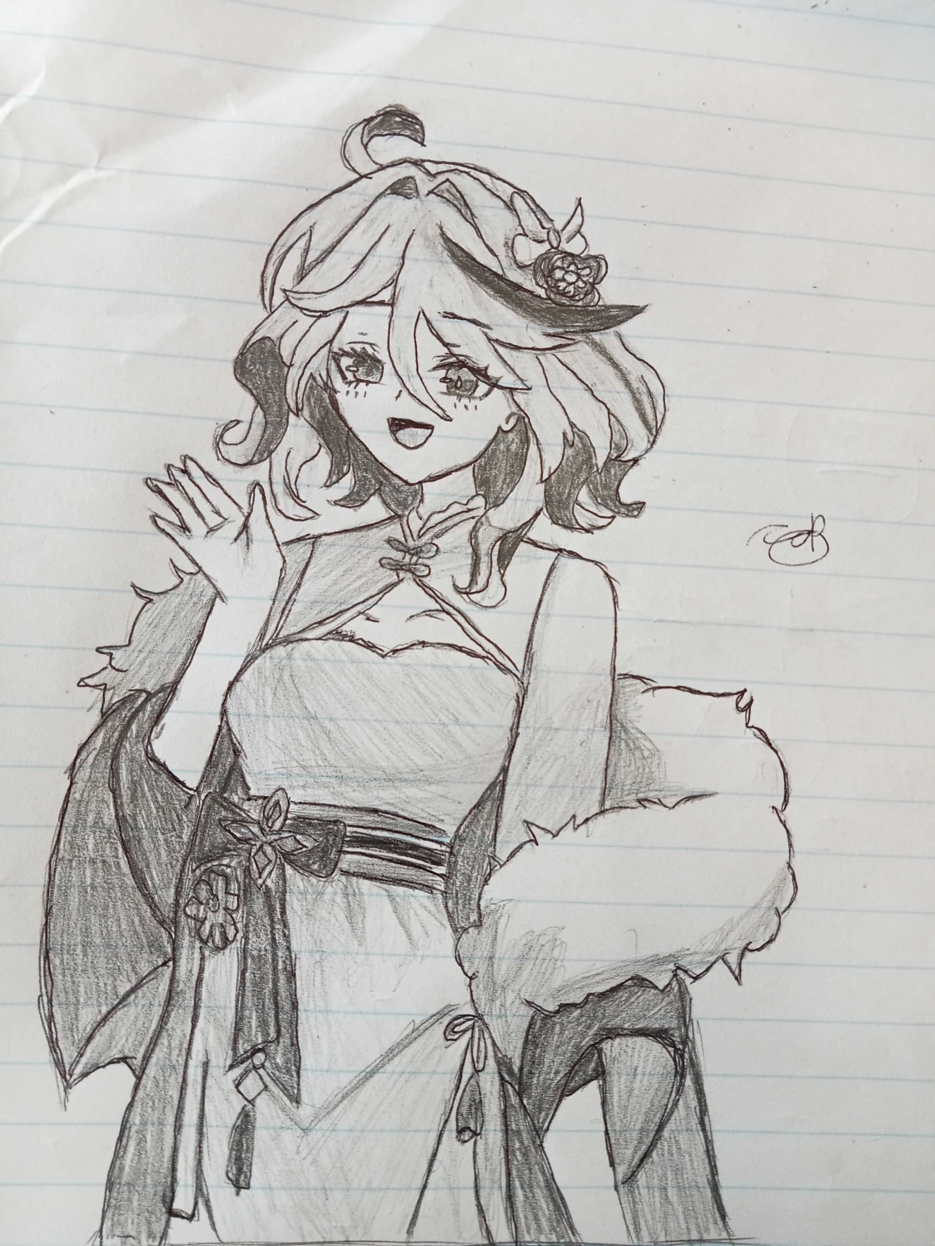 Furina drawing Genshin Impact | HoYoLAB