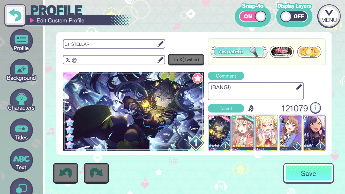 Tell me about how you decorate your profile in Project Sekai. | HoYoLAB