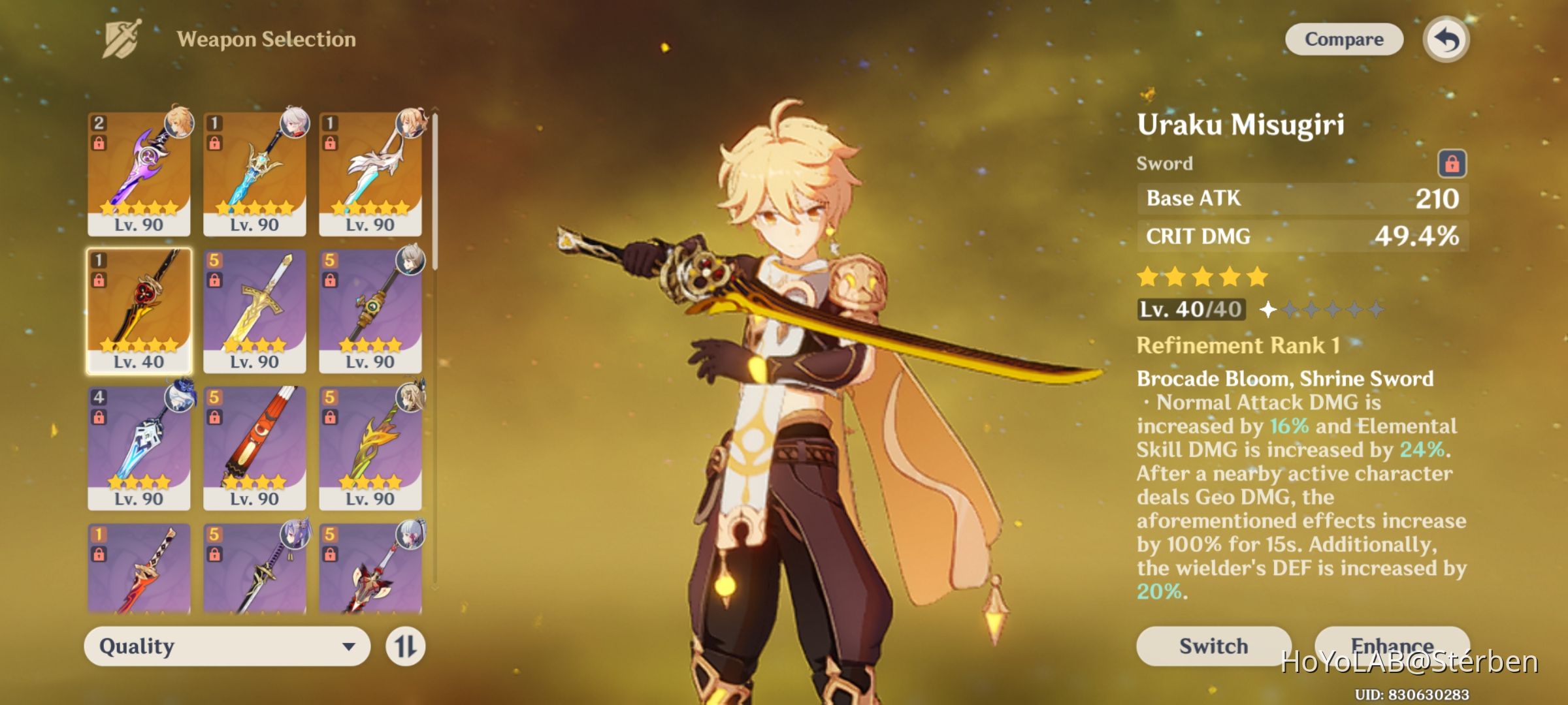 New weapon for traveler Genshin Impact | HoYoLAB