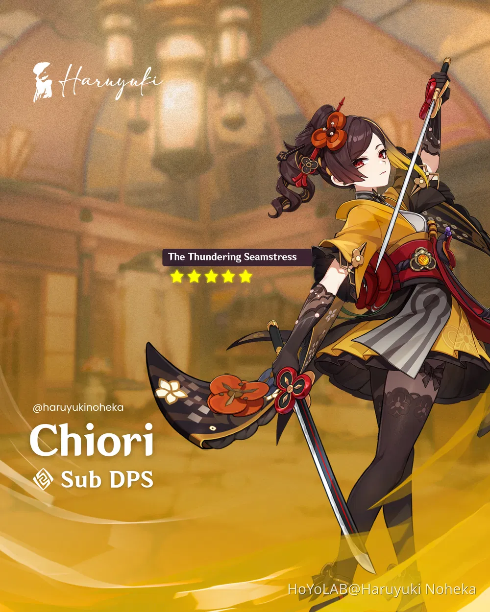 [Mini Guide] Chiori Build Sub-DPS Genshin Impact | HoYoLAB