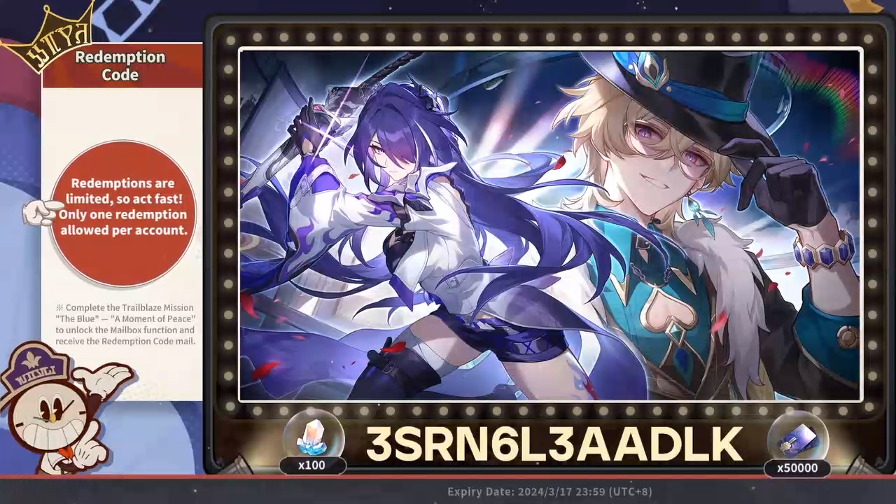 HSR 2.1 Special Program | Livestream Redemption Codes Honkai: Star Rail ...