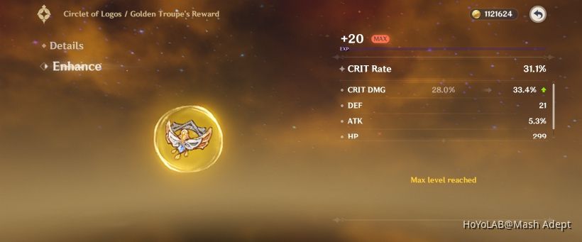 Finally all crit rolls artifact Genshin Impact | HoYoLAB