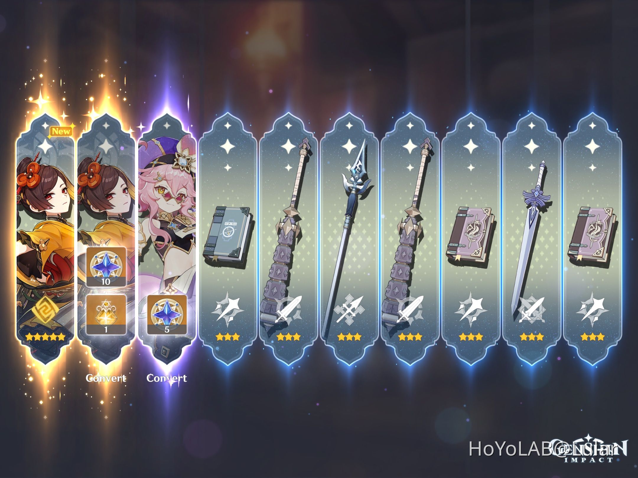 Lucky pulls Genshin Impact | HoYoLAB