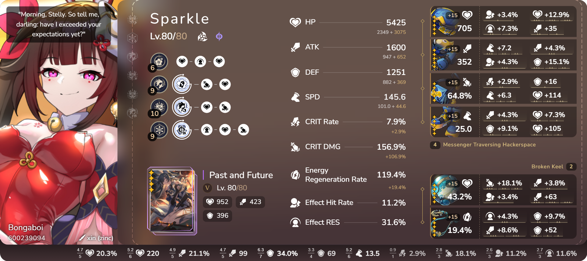 Sparkle. 6-9-10-9. Honkai: Star Rail | HoYoLAB