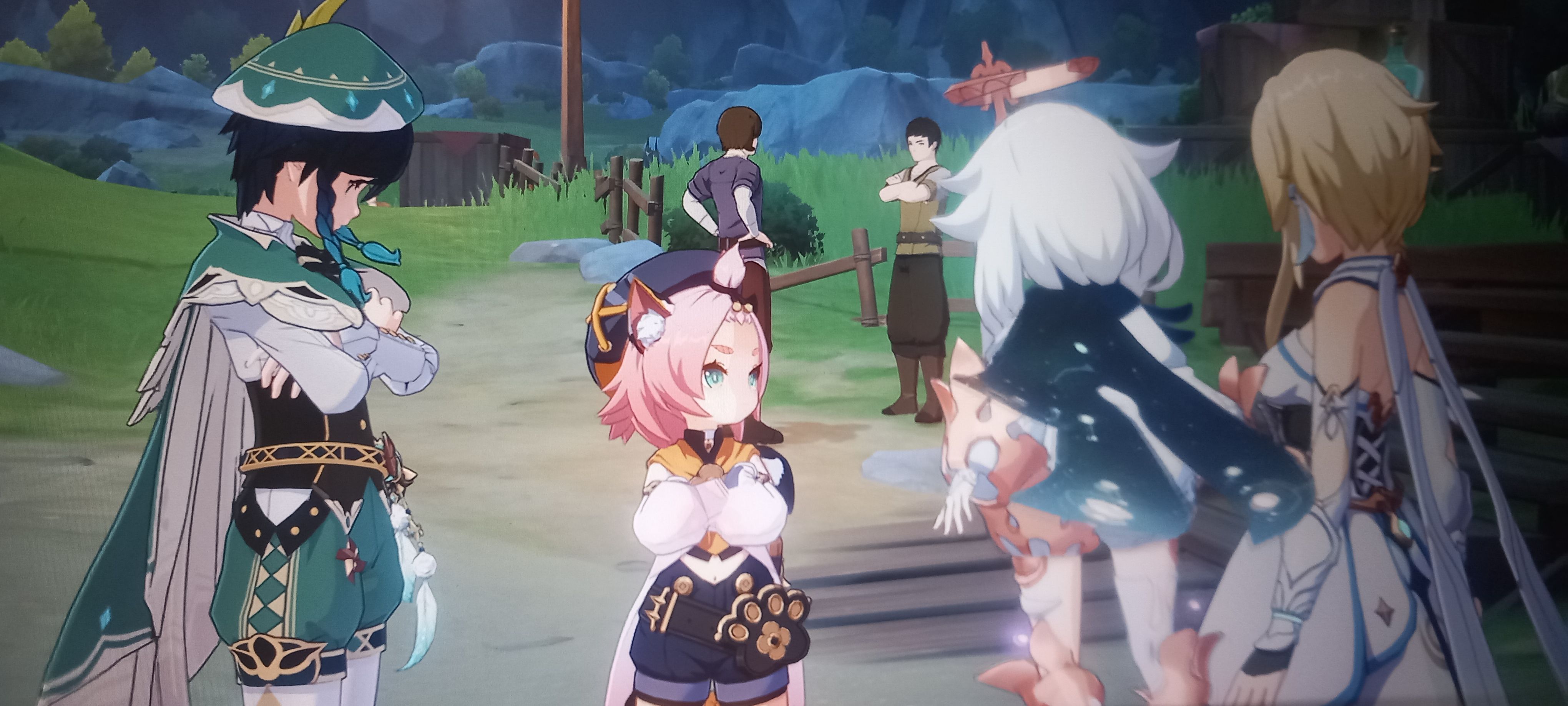 isn't venti allergic to cats?? Genshin Impact | HoYoLAB