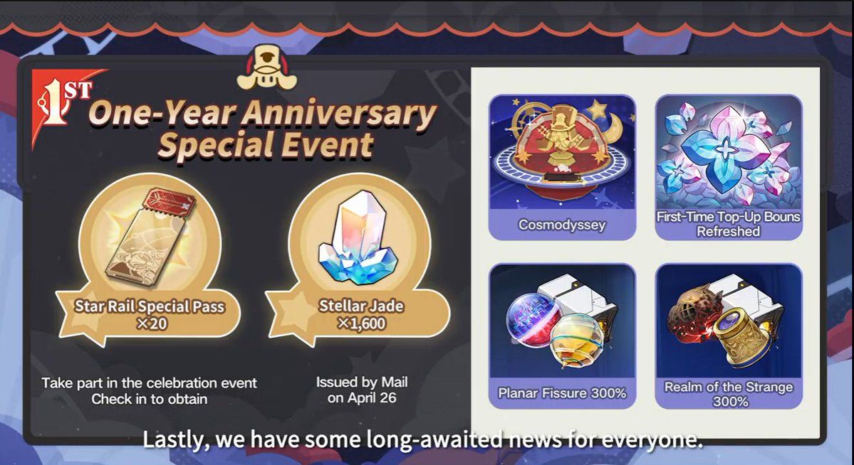 30 pulls for hsr anniversary omg Honkai: Star Rail | HoYoLAB