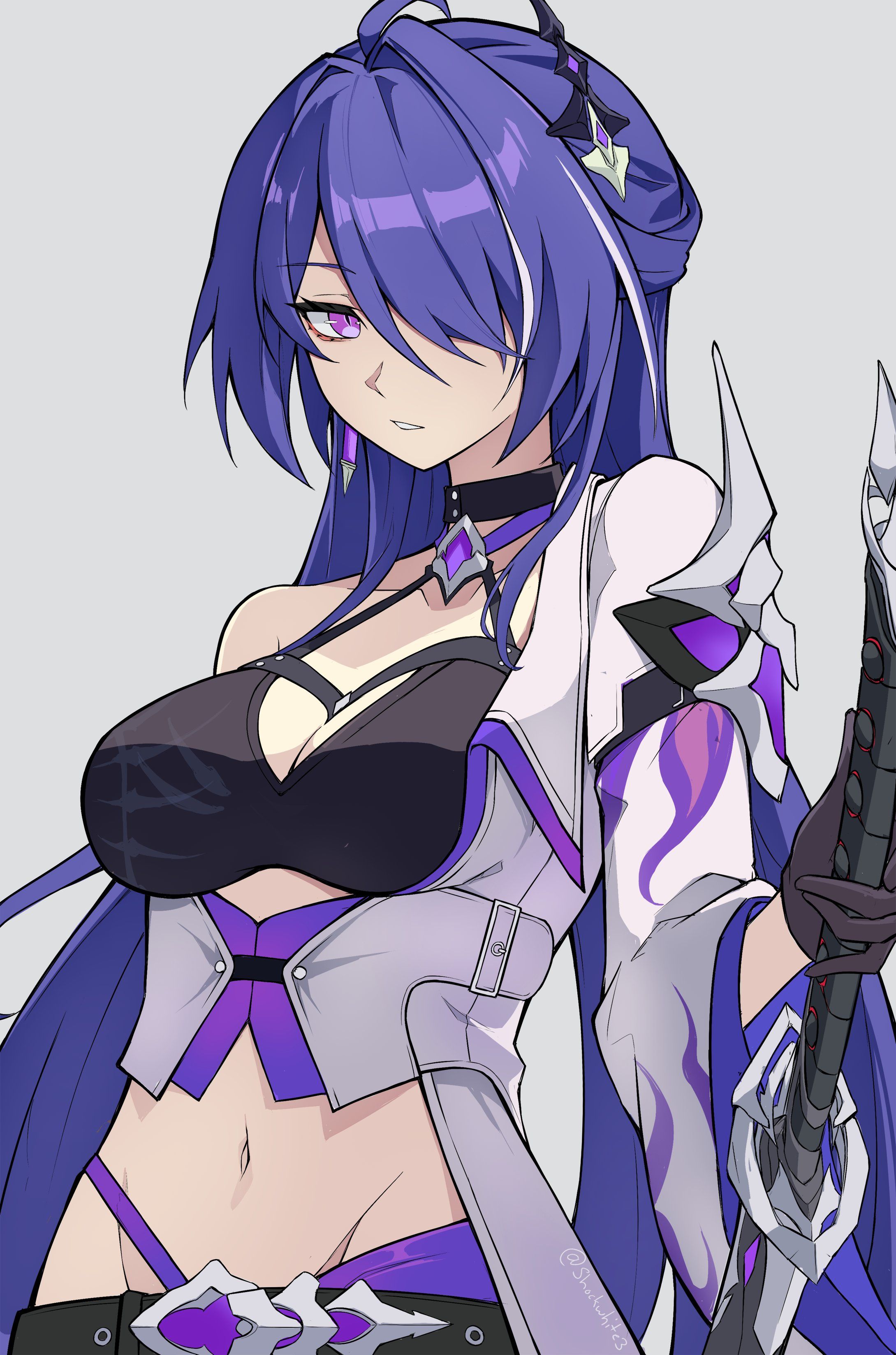 Acheron Illust by Shock, @Shockwhite3 Honkai: Star Rail | HoYoLAB