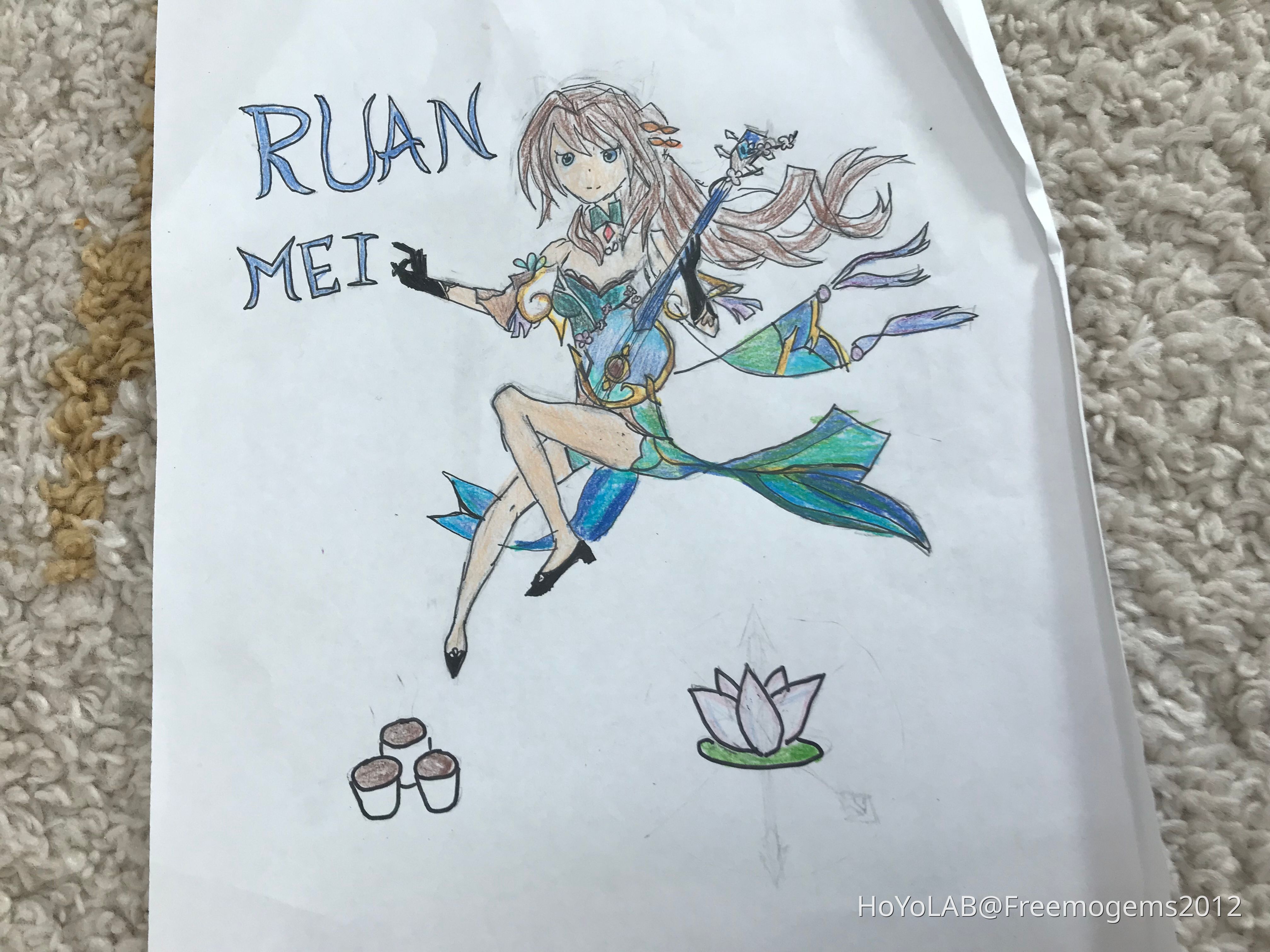 Ruan Mei Fanart Honkai: Star Rail | HoYoLAB