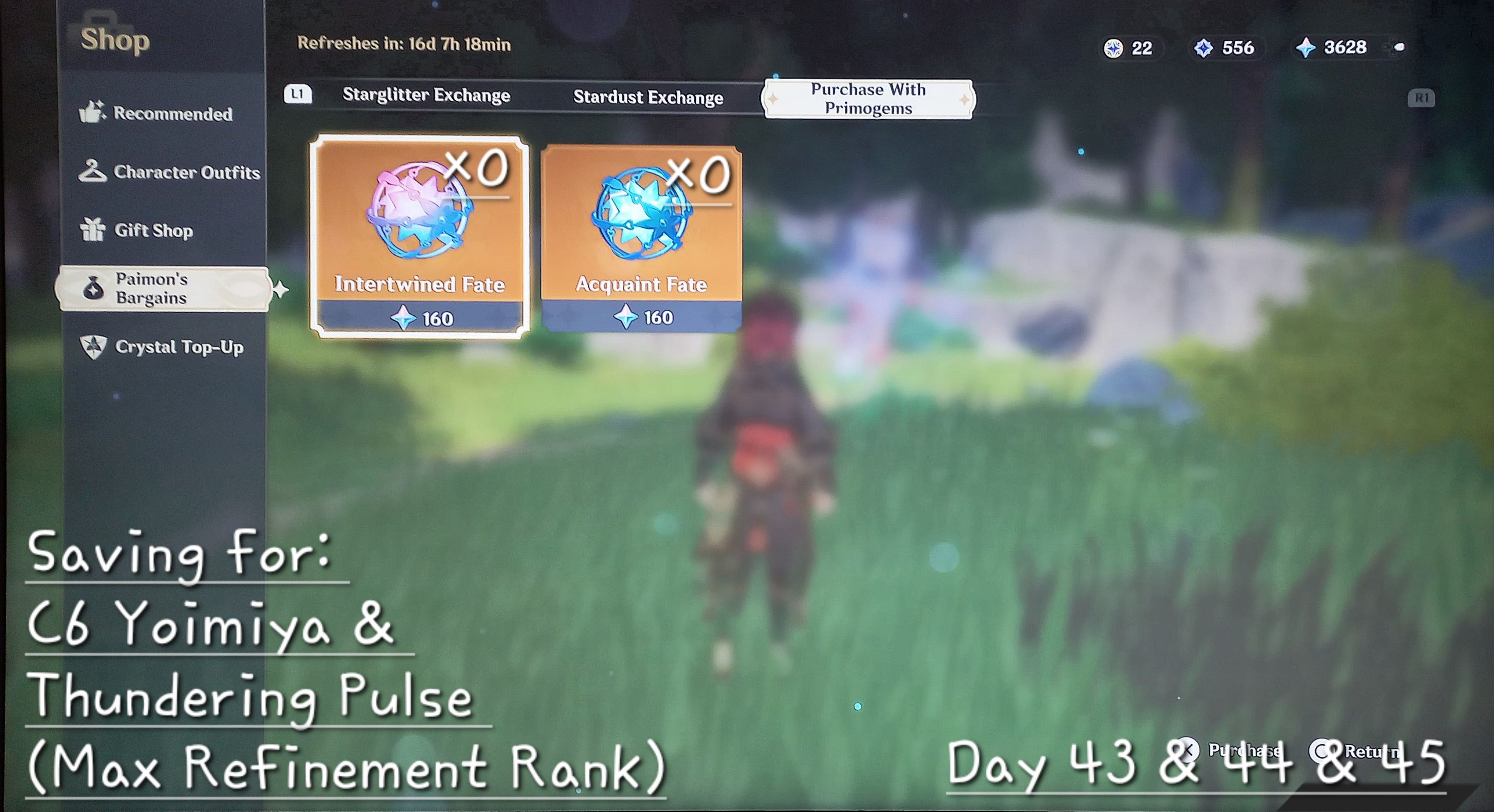 Saving for C6 Yoimiya & Thundering Pulse (Max Refinement Rank) Genshin ...