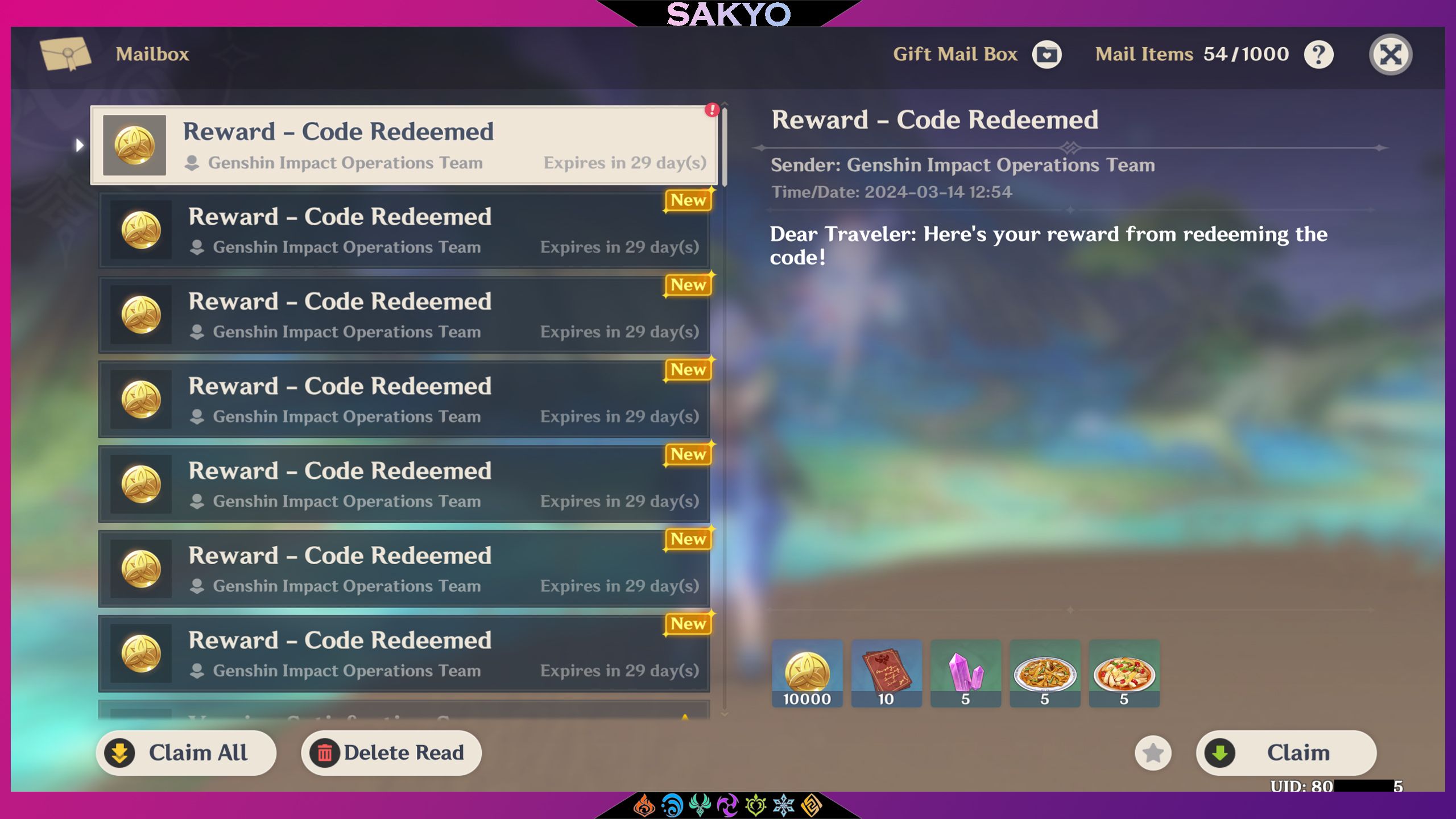 𝟽 ɴᴇᴡ ᴍᴏʀᴀ ᴄᴏᴅᴇs (𝟷𝟺-ᴍᴀʀ-𝟸𝟶𝟸𝟺) & ᴡᴏʀᴋɪɴɢ ᴏʟᴅ ᴄᴏᴅᴇs Genshin Impact | HoYoLAB