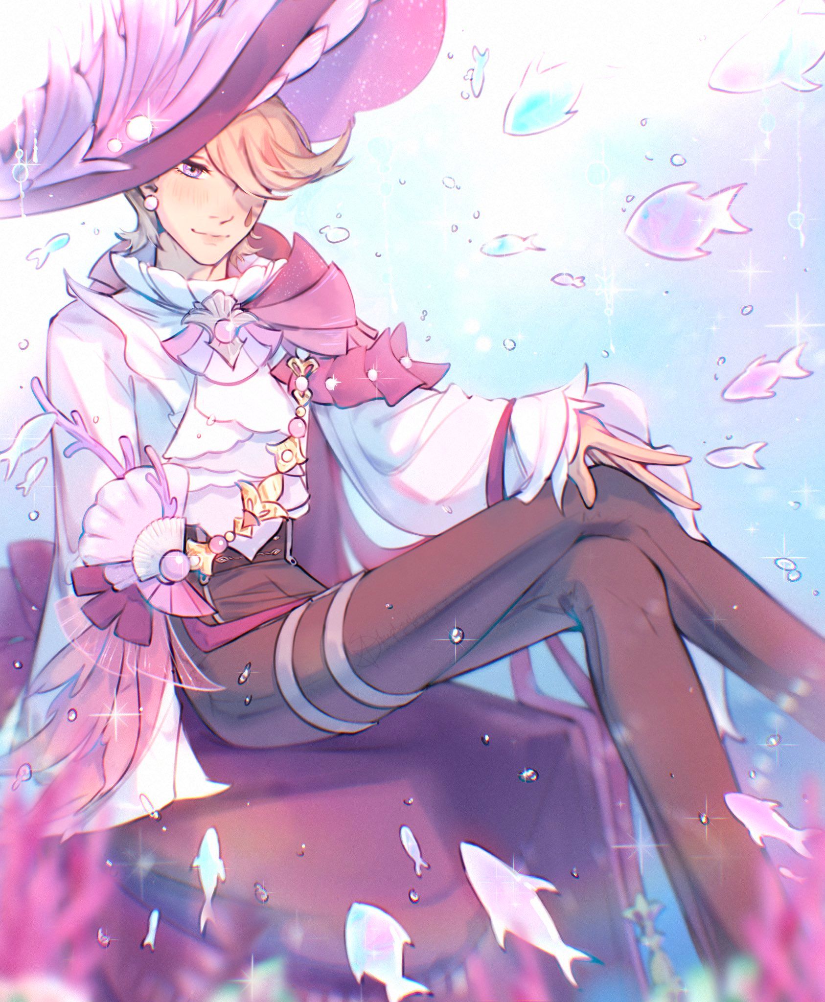 Lyney Chioriya Fashion💖🐟 Genshin Impact | HoYoLAB