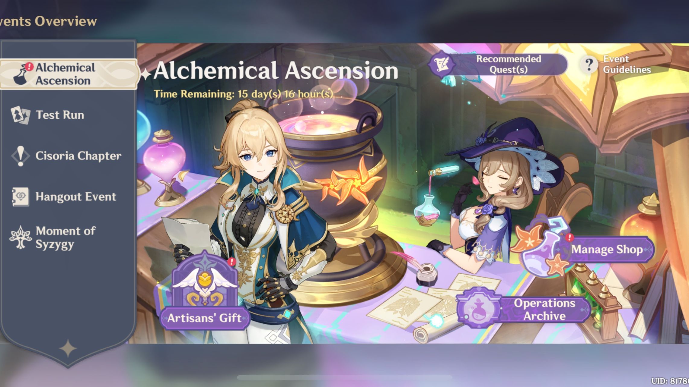 EVENT ALCHEMY.. LEVEL 2 SUCROSE.. EASY PEASY !! 😍 Genshin Impact | HoYoLAB