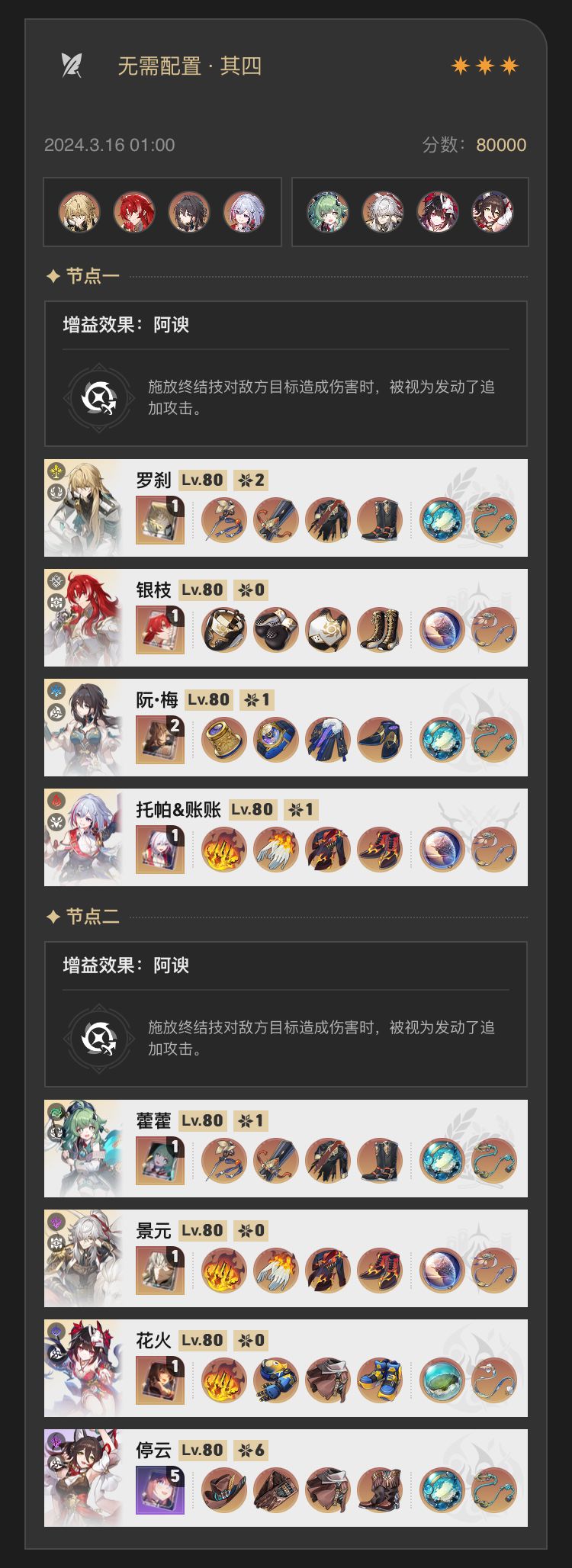 buff太好了随便打 Honkai: Star Rail | HoYoLAB