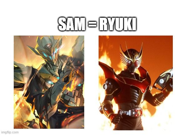 Pls give me more kamen rider ref or another mecha suit Honkai: Star ...