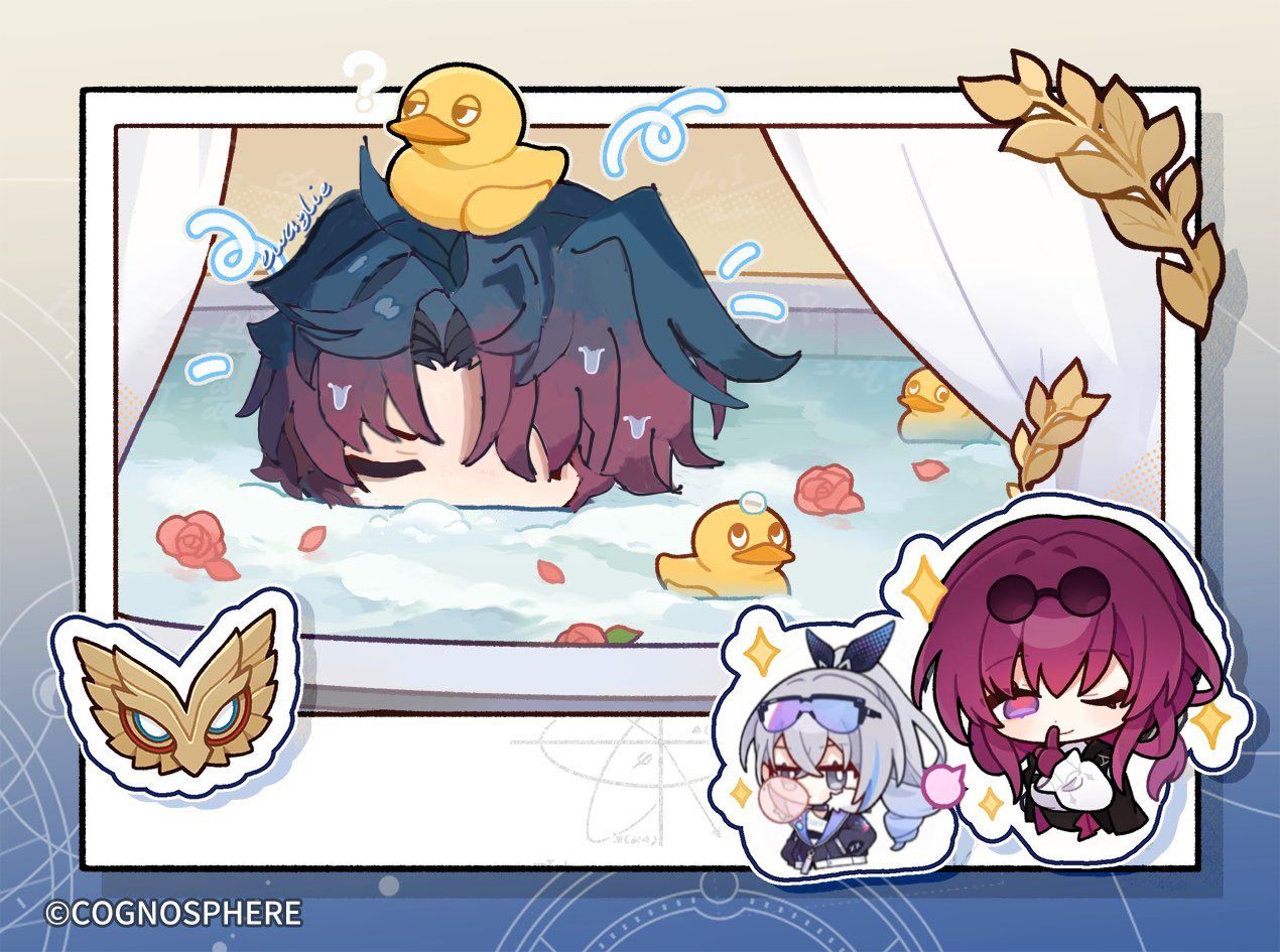 Blade as Dr. Ratio’s Chibi Art Honkai: Star Rail | HoYoLAB