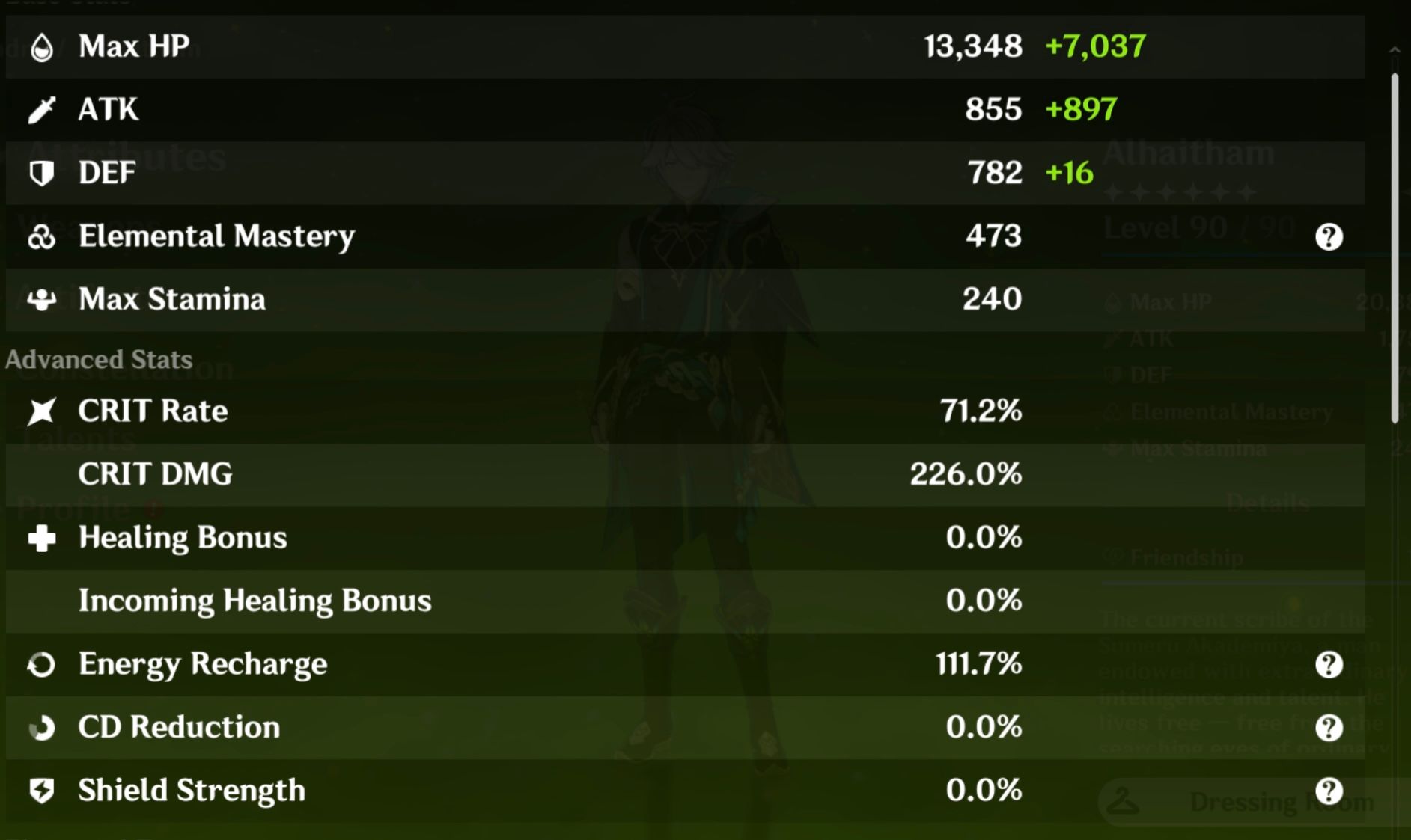 Stats Genshin Impact | HoYoLAB