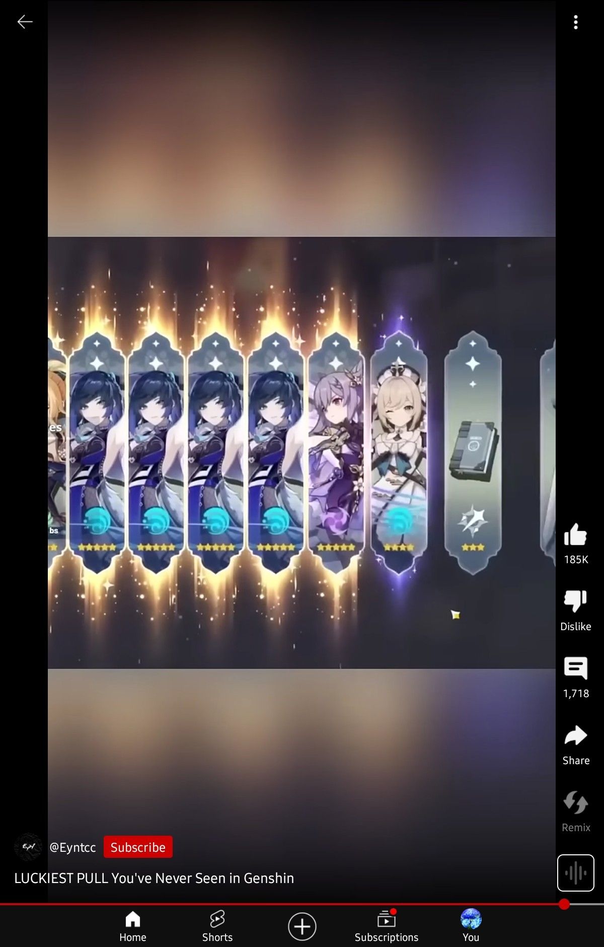 The Luckiest Genshin pulls Caught in 4k! Genshin Impact | HoYoLAB