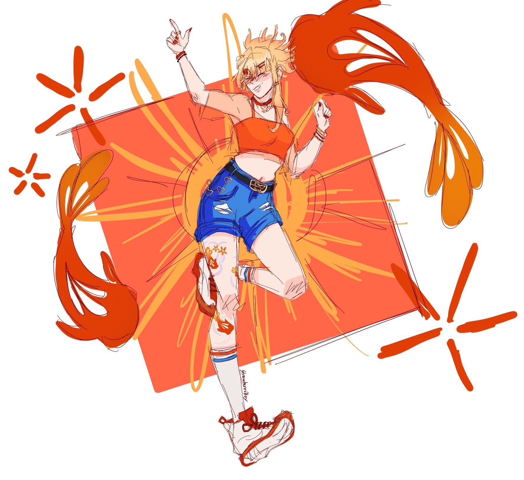 FIXED Yoimiya Drawing ️💥 Genshin Impact | HoYoLAB