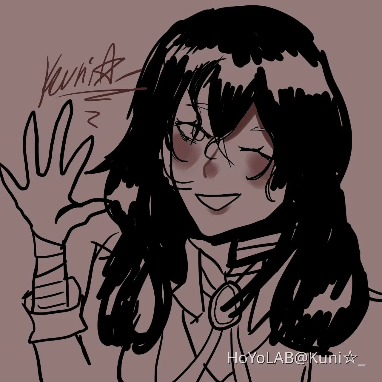 Pm and Female Dazai! 🫶 (Messy drawings) | HoYoLAB