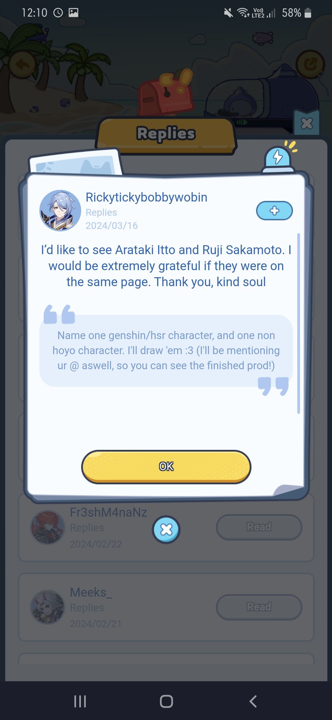 [REF at the end]Ryuji Sakamoto and Arataki Itto!! Genshin Impact | HoYoLAB