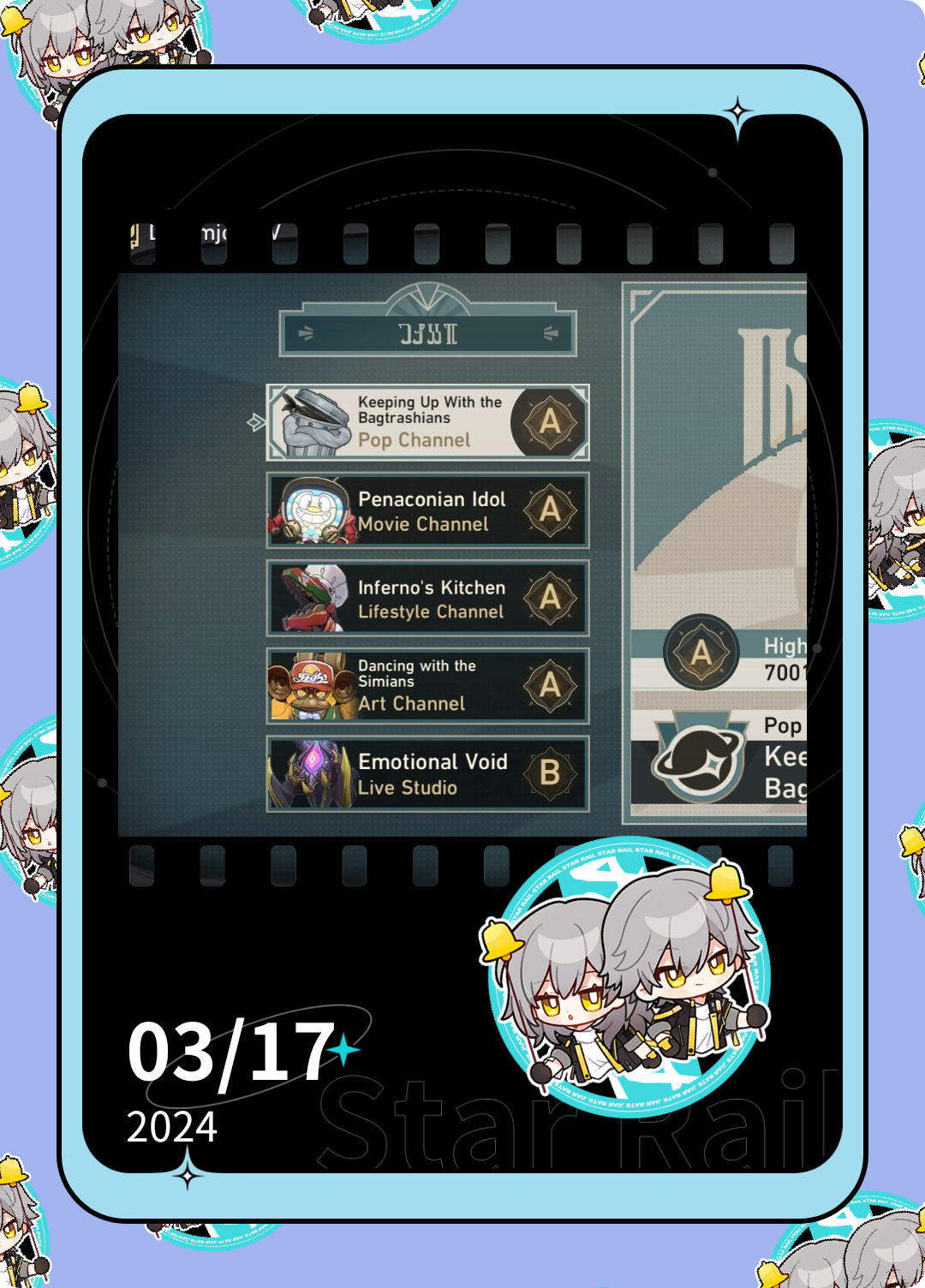 03/17 Diary -# My Character Building Diary Honkai: Star Rail | HoYoLAB