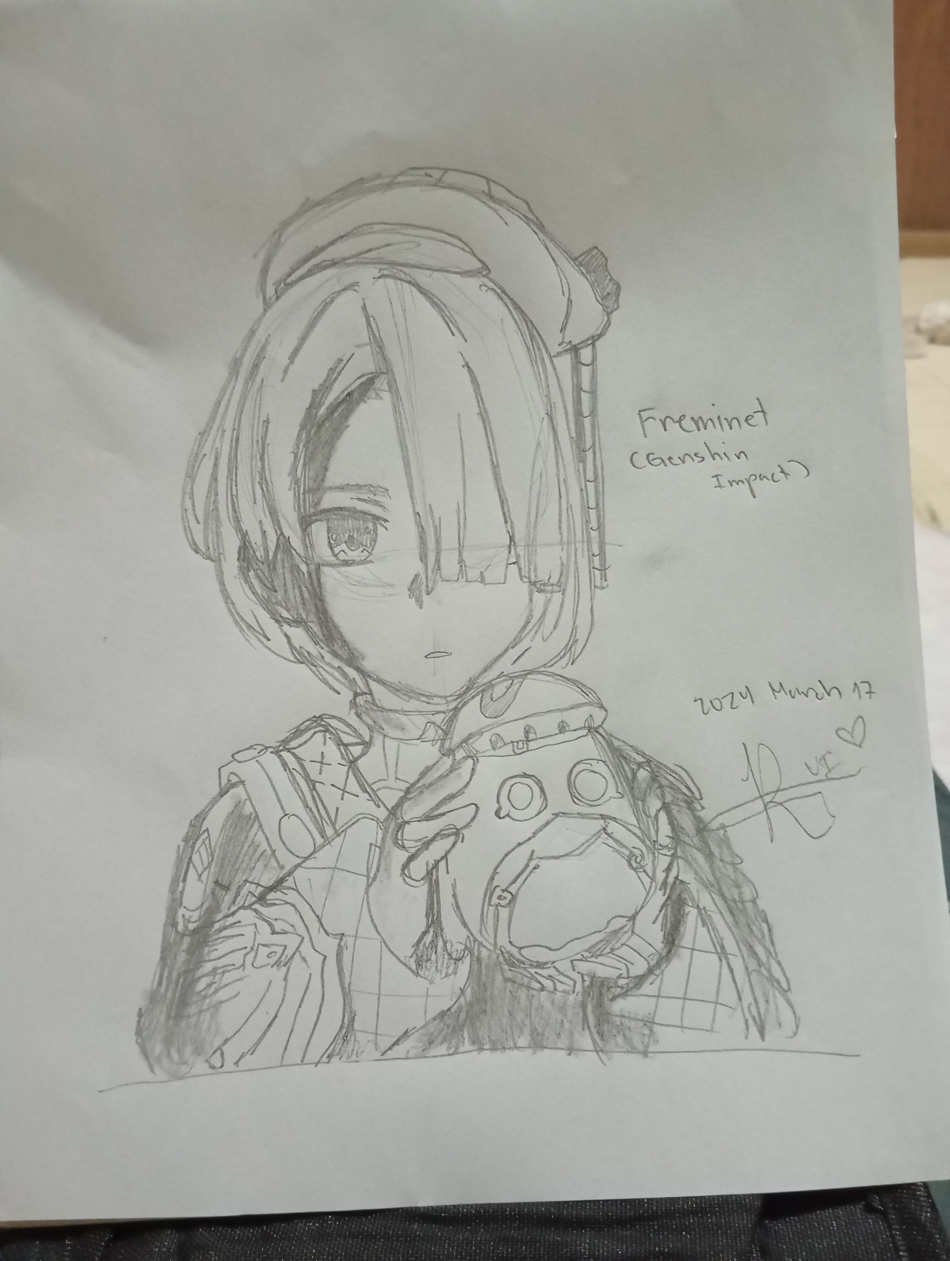 FREMINET..OTHER DRAWING Genshin Impact | HoYoLAB