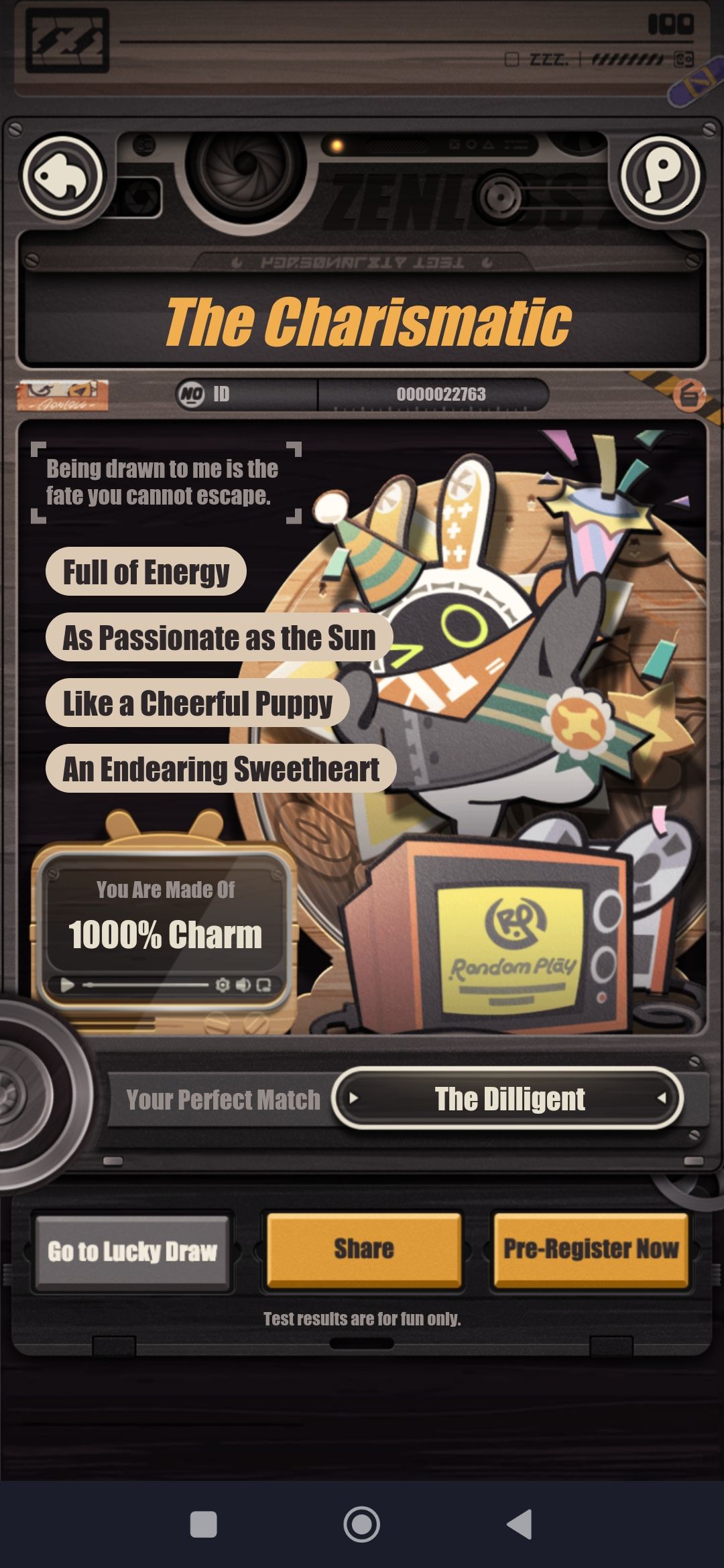 ZZZ event a test and get coins for lucky draw Zenless Zone Zero | HoYoLAB