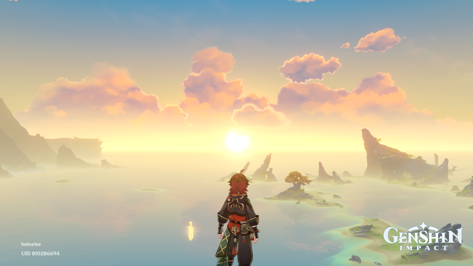 Life-ing with Ga Ming 🦁 and peaceful looking view Genshin Impact | HoYoLAB