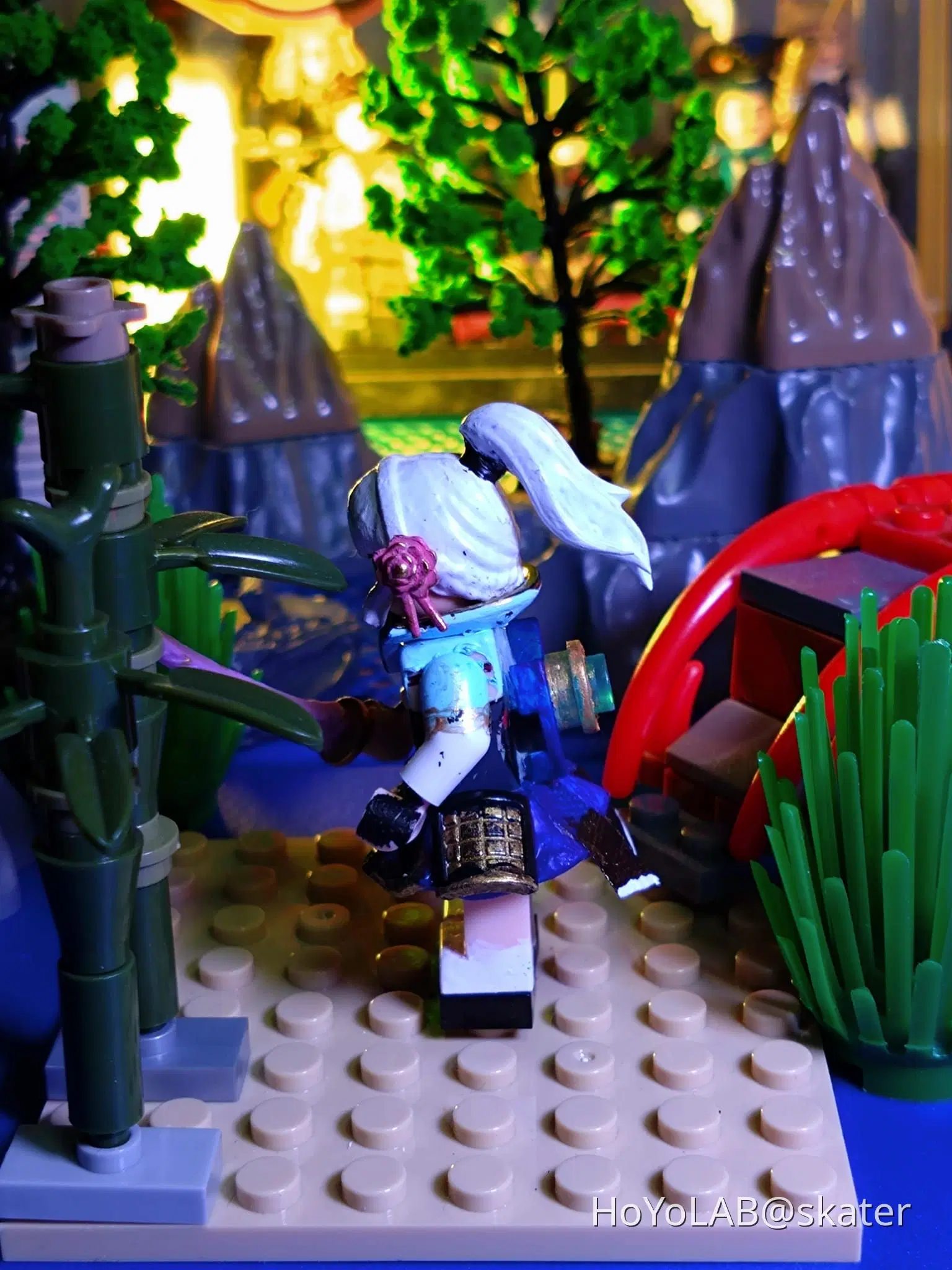 Ayaka Custom Lego Genshin Impact | HoYoLAB