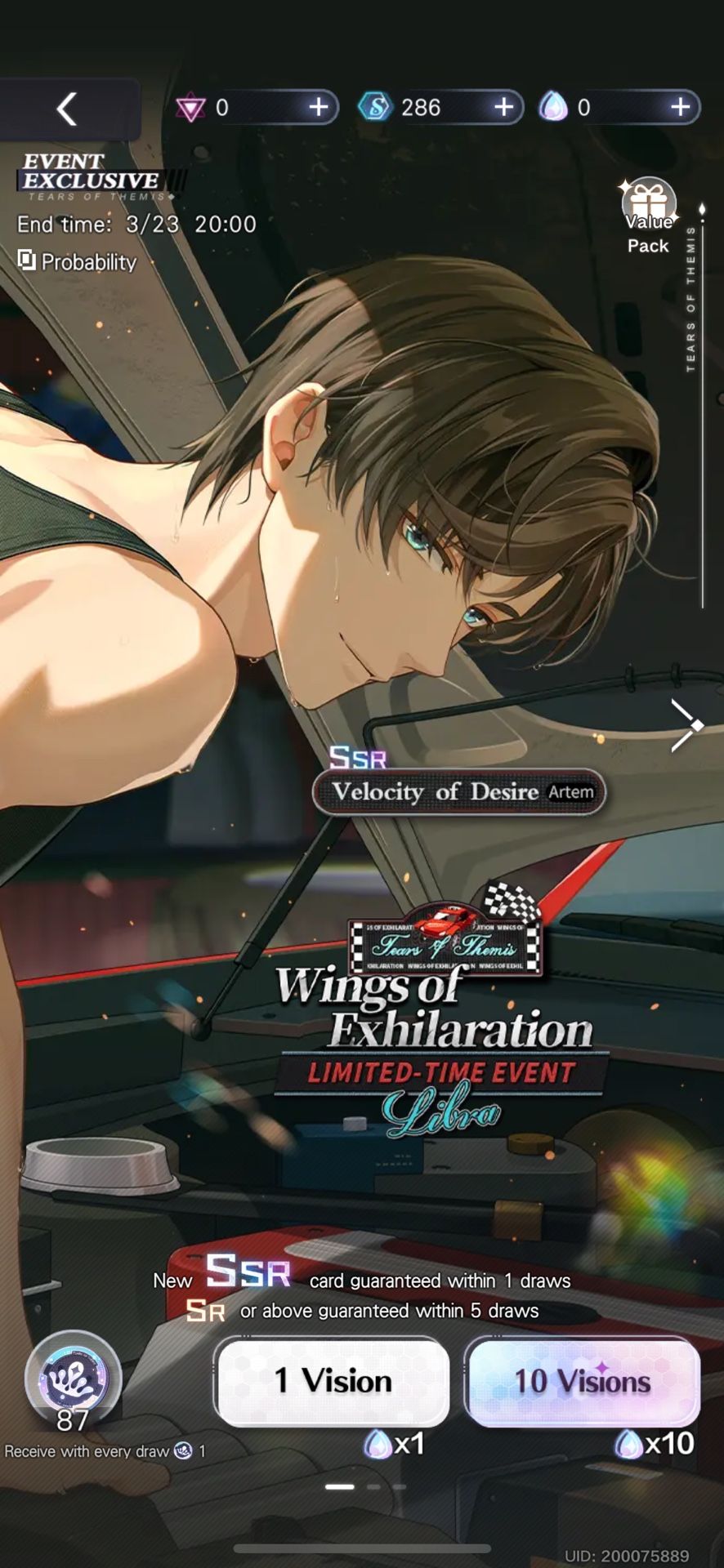 New Artem Card but now I’m broke Tears of Themis | HoYoLAB