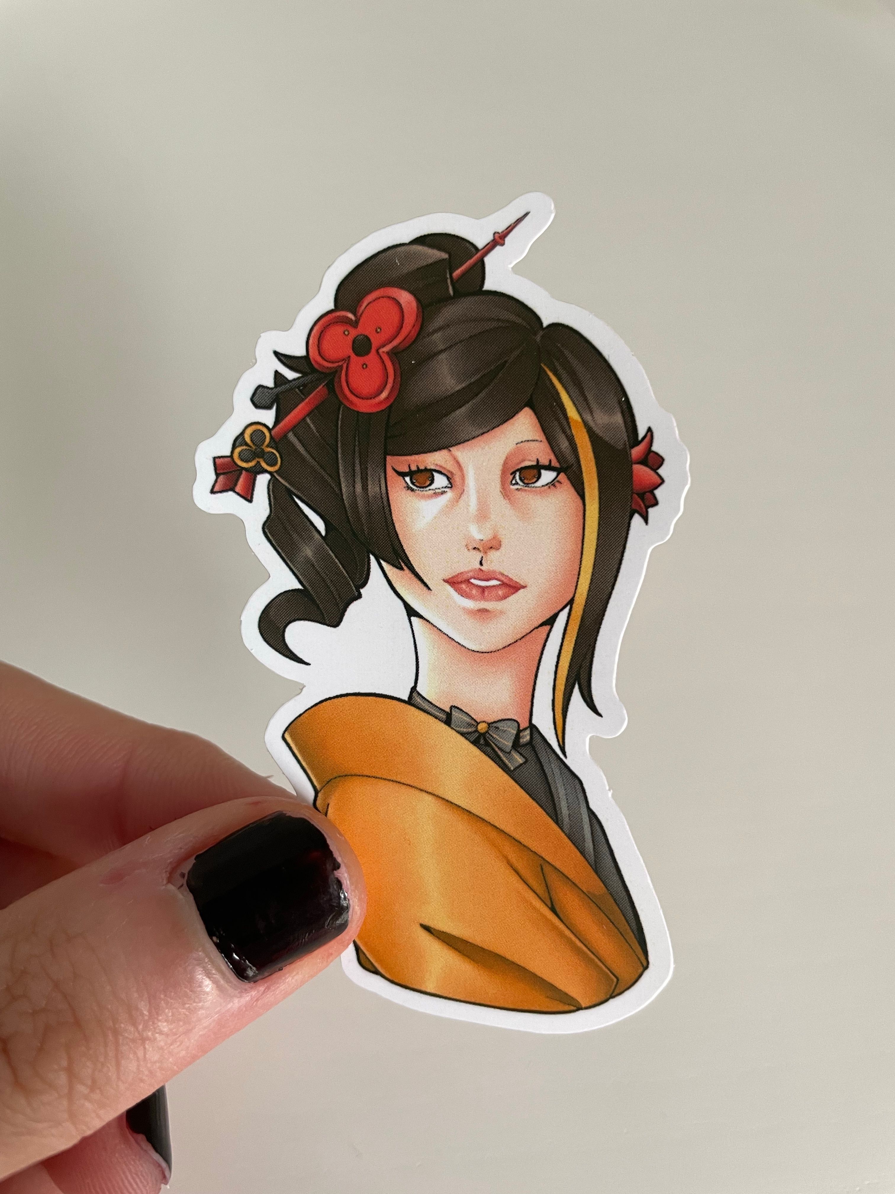 Chiori stickers are available in my shop! Genshin Impact | HoYoLAB