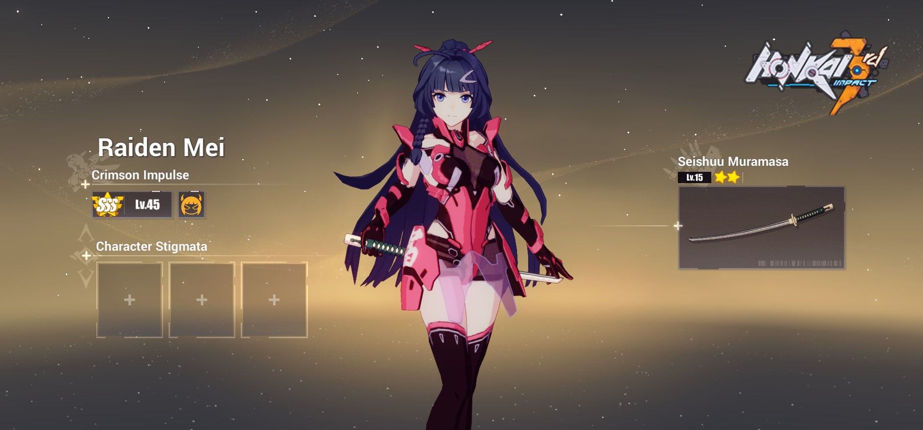 Raiden Mei • Crimson Impulse Honkai Impact 3rd | HoYoLAB