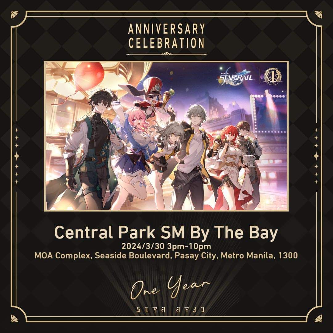 HSR Year 1 Anniversary is in Mall of Asia! Honkai: Star Rail | HoYoLAB