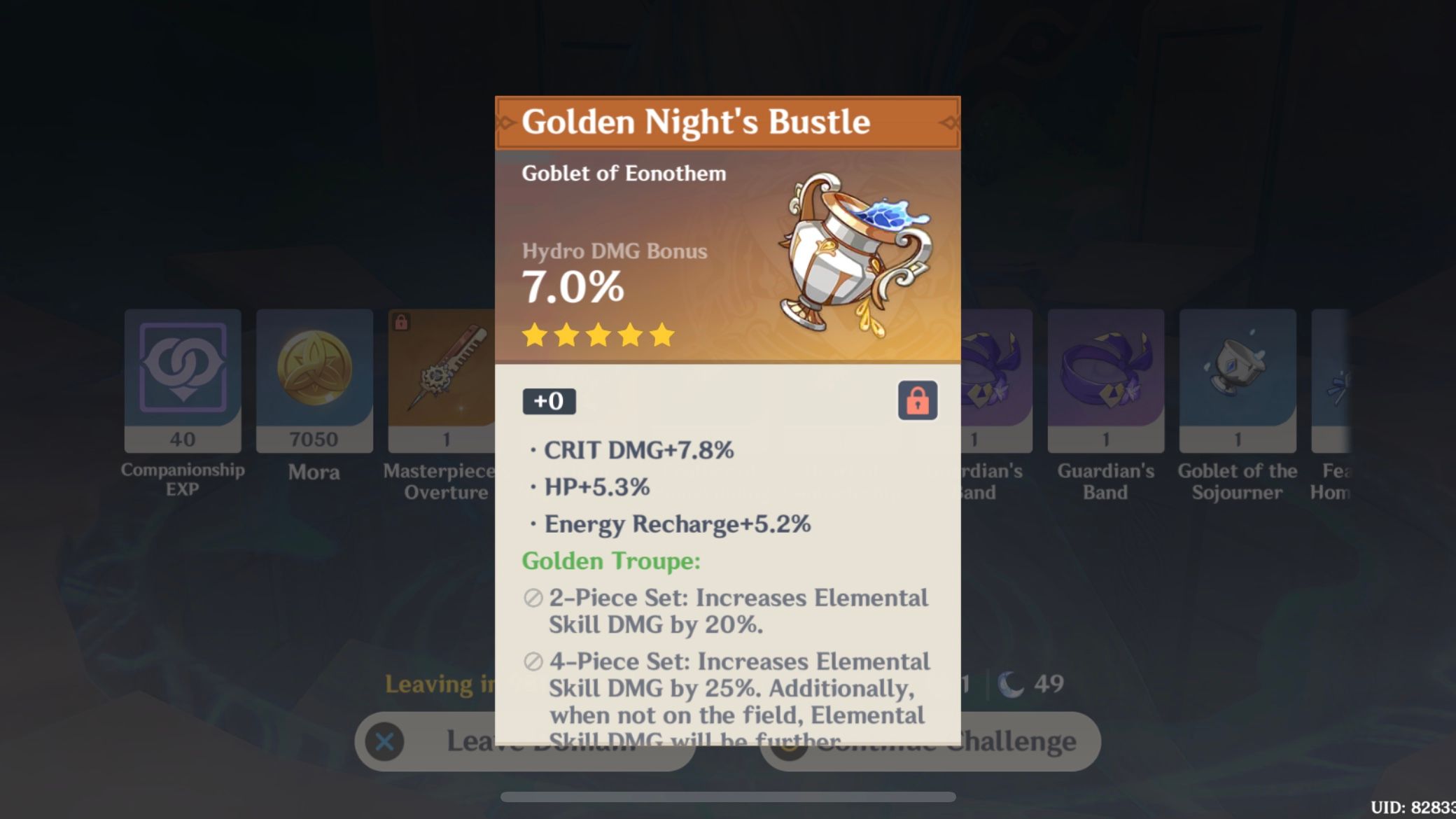 What's the perfect way to upgrade an artifact to ensure good rolls ...